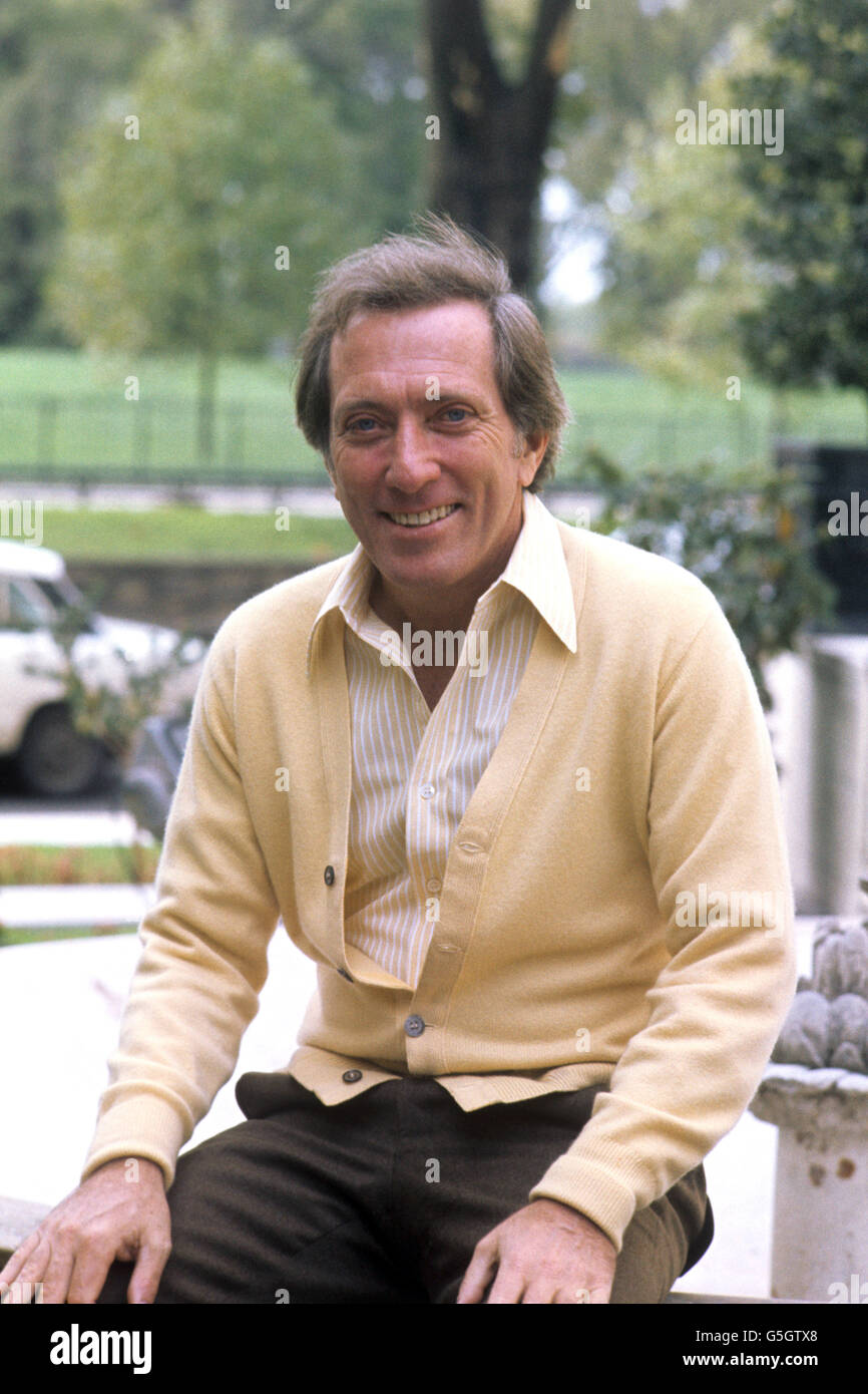 American singer Andy Williams in London, where he has a week of shows ...