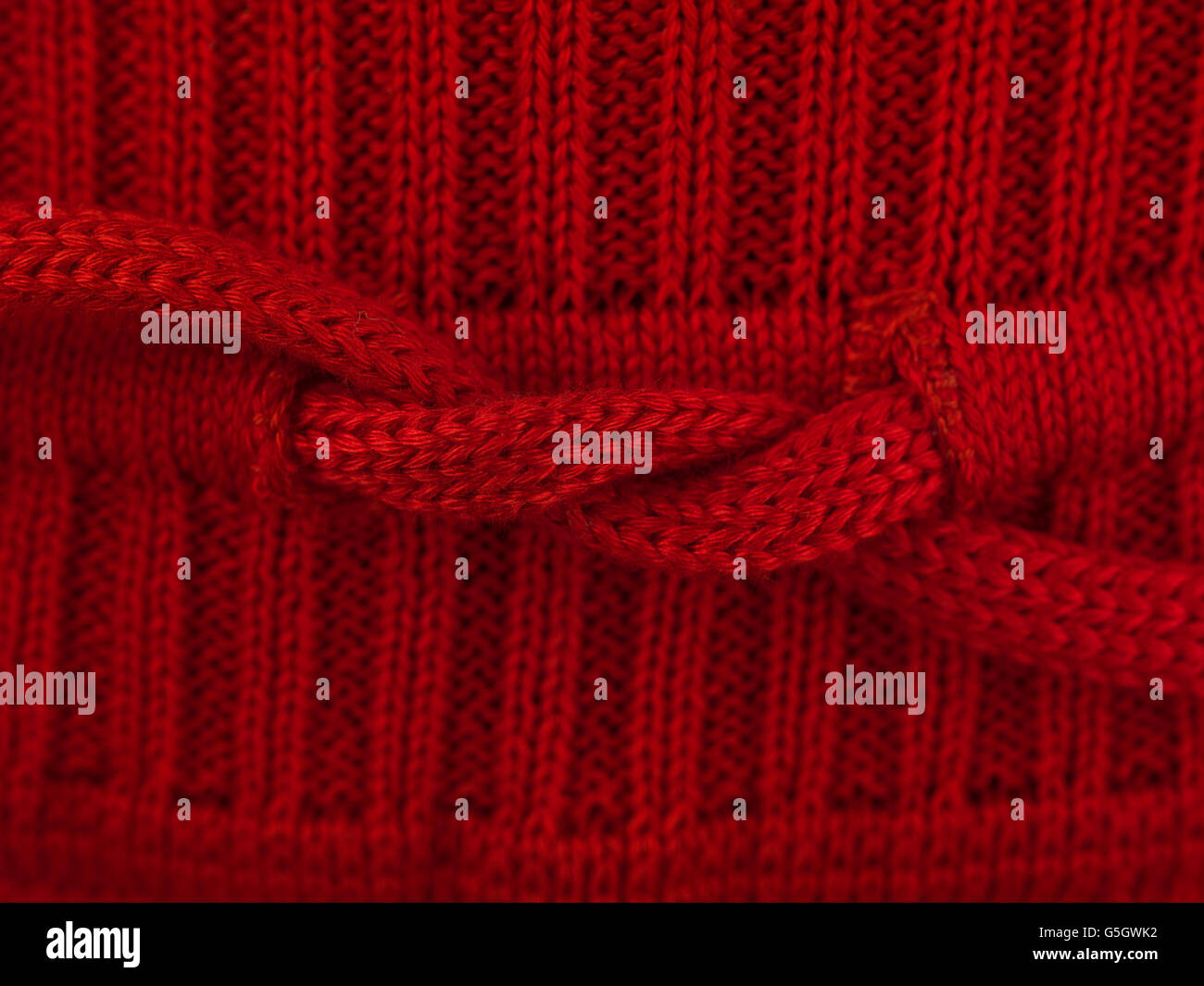 red bow sweater macro Stock Photo - Alamy