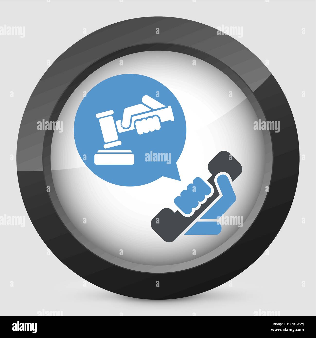 Legal assistance icon Stock Vector Image & Art - Alamy