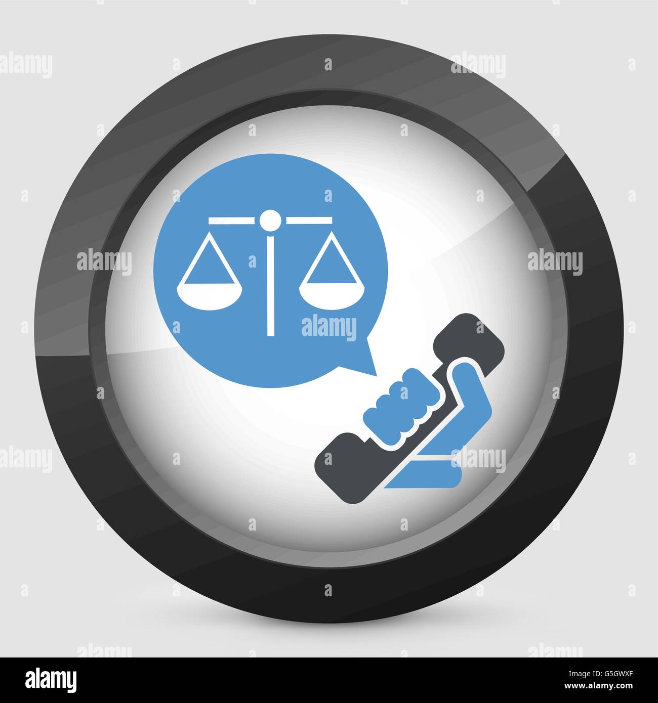 Legal assistance icon Stock Vector Image & Art - Alamy