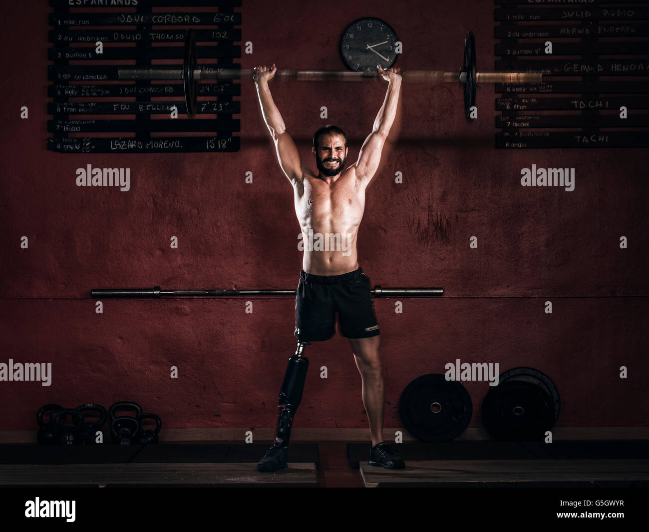 Prosthetic limb training hi-res stock photography and images - Alamy