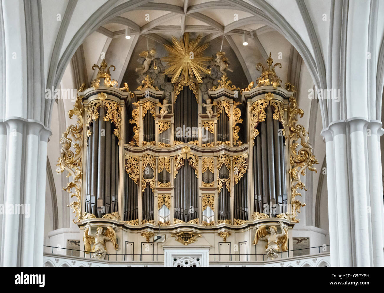 German baroque church interior hi-res stock photography and images - Alamy