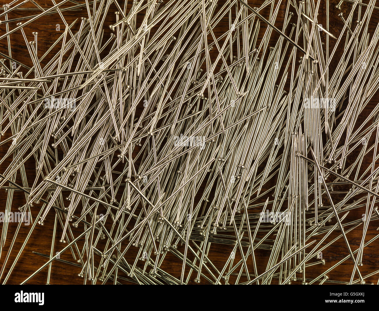 background with pins Stock Photo - Alamy