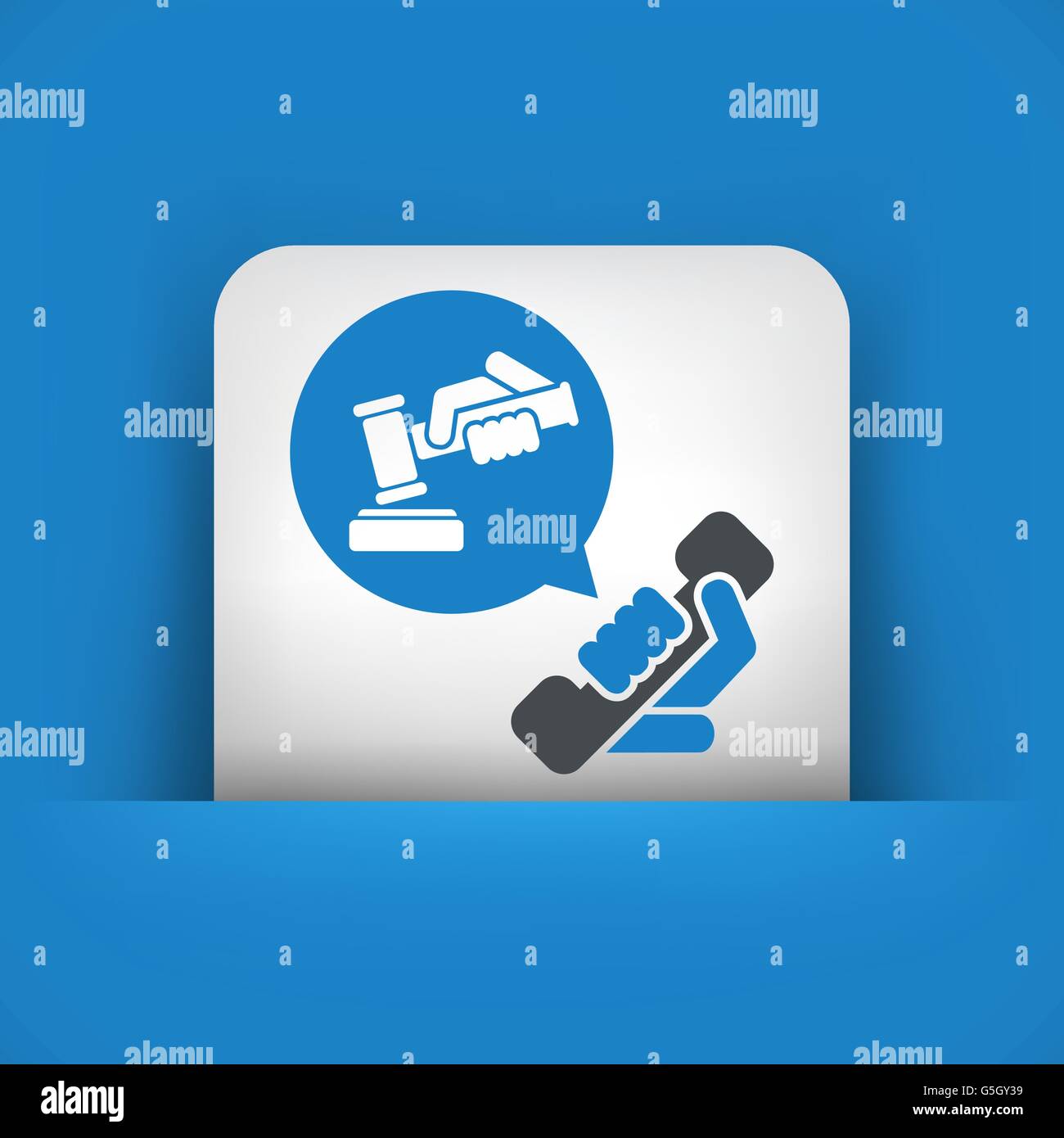 Legal assistance icon Stock Vector Image & Art - Alamy