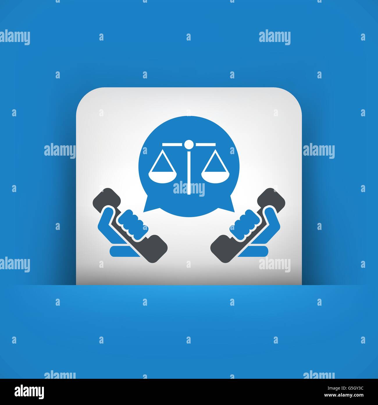 Legal assistance icon Stock Vector Image & Art - Alamy