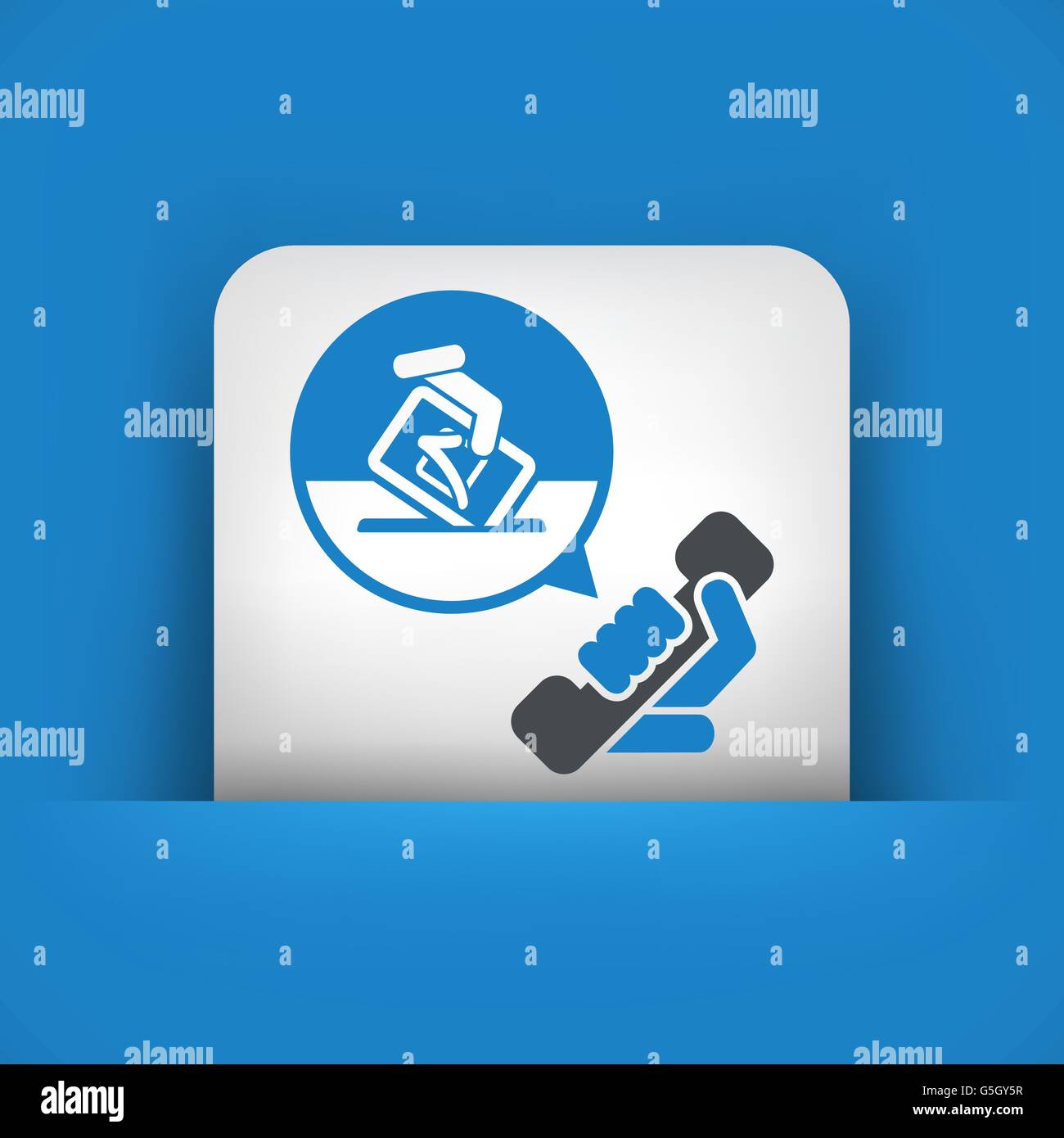 Phone line for elections Stock Vector Image & Art - Alamy
