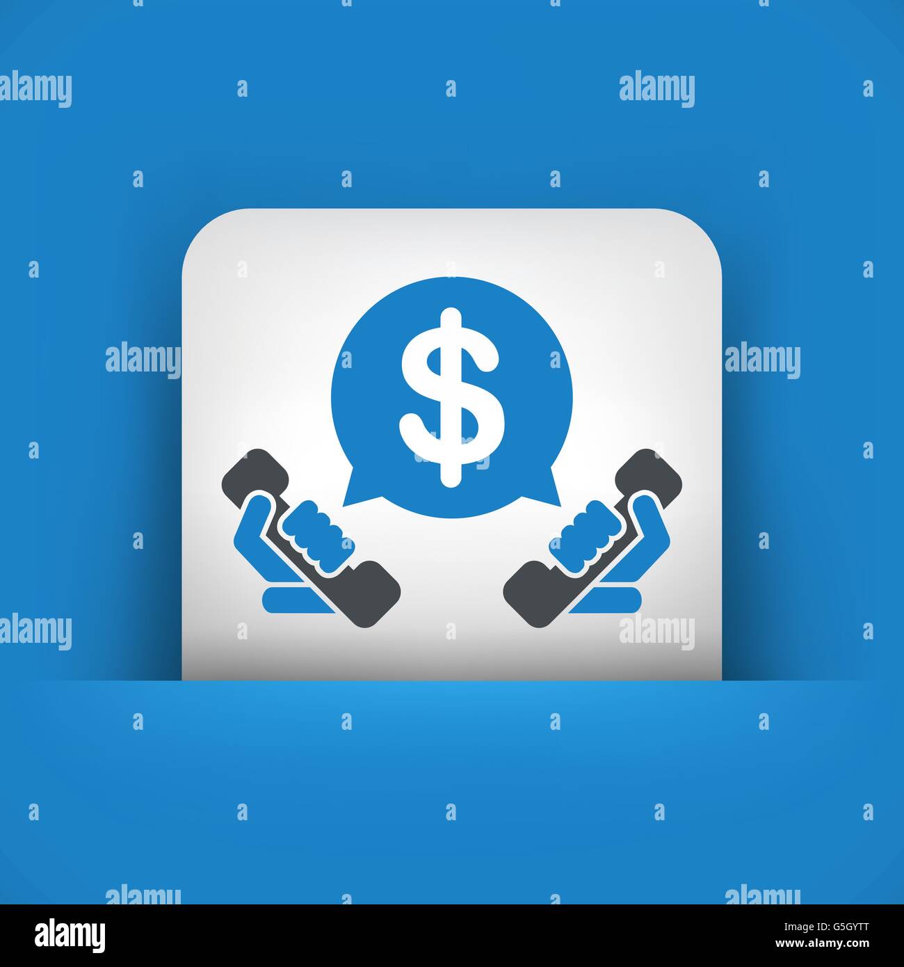Phone and money Stock Vector Image & Art - Alamy