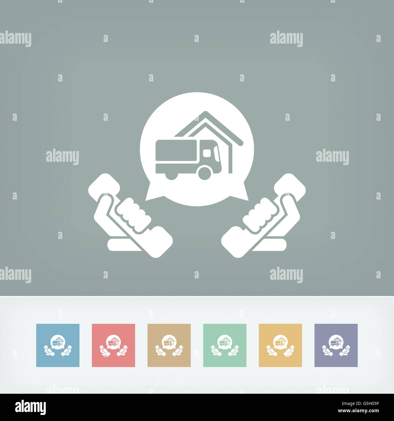 Phone for ordering products Stock Vector Image & Art - Alamy