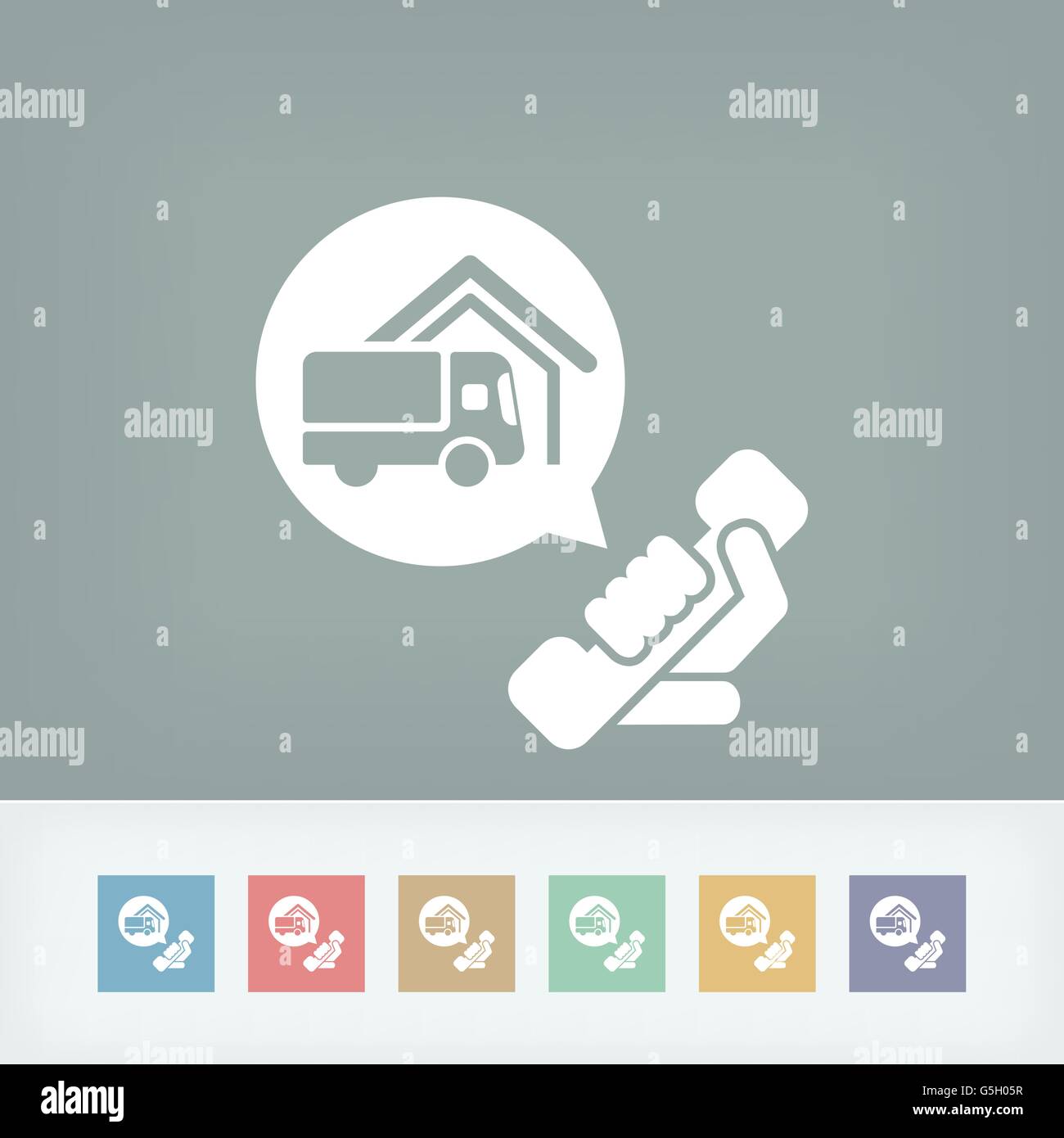 Phone for ordering products Stock Vector Image & Art - Alamy