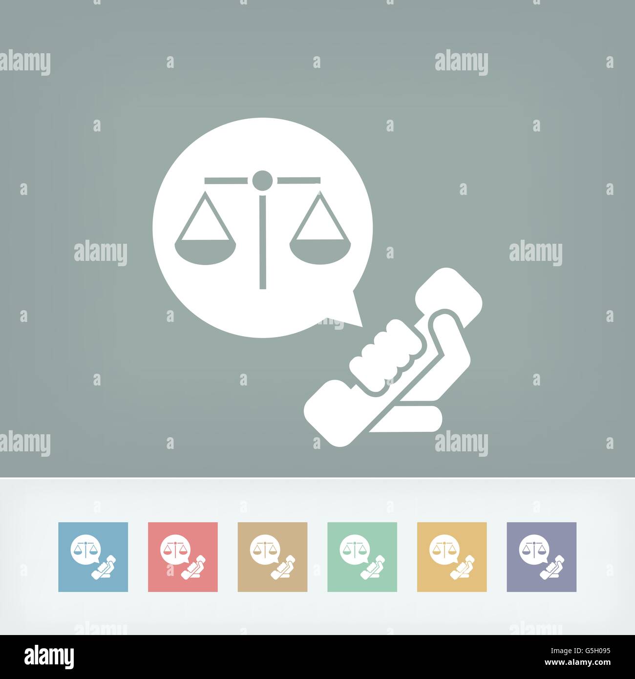 Legal assistance icon Stock Vector Image & Art - Alamy