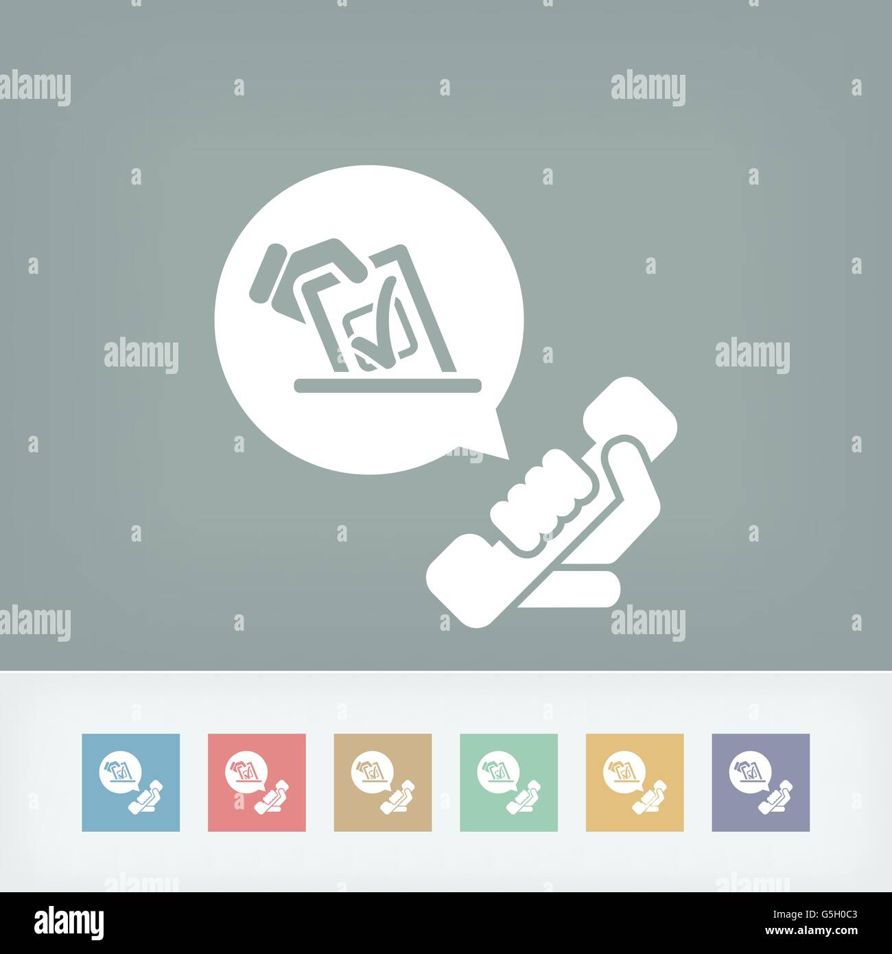 Phone line for elections Stock Vector Image & Art - Alamy