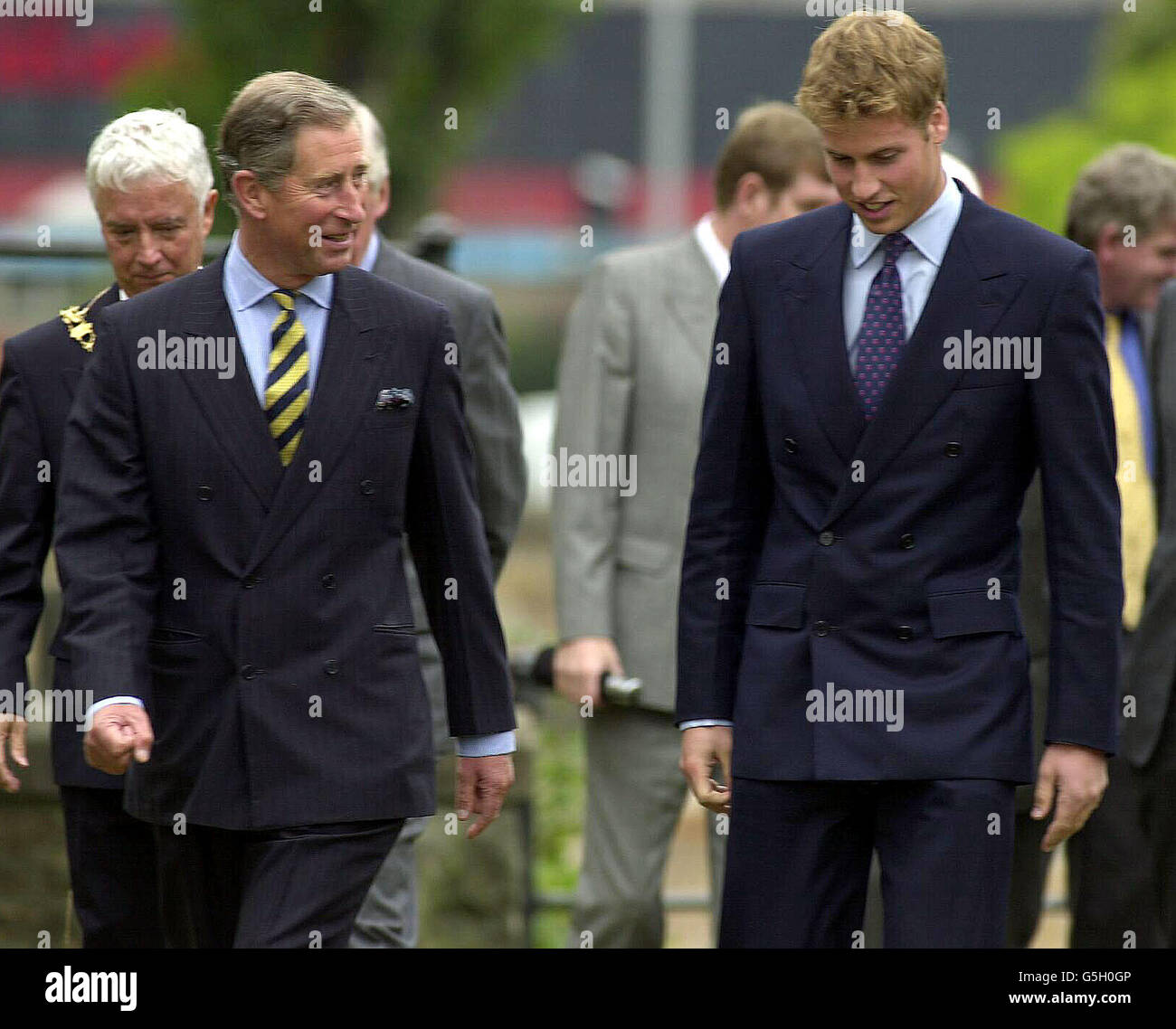 Prince William Scotland Visit Stock Photo - Alamy