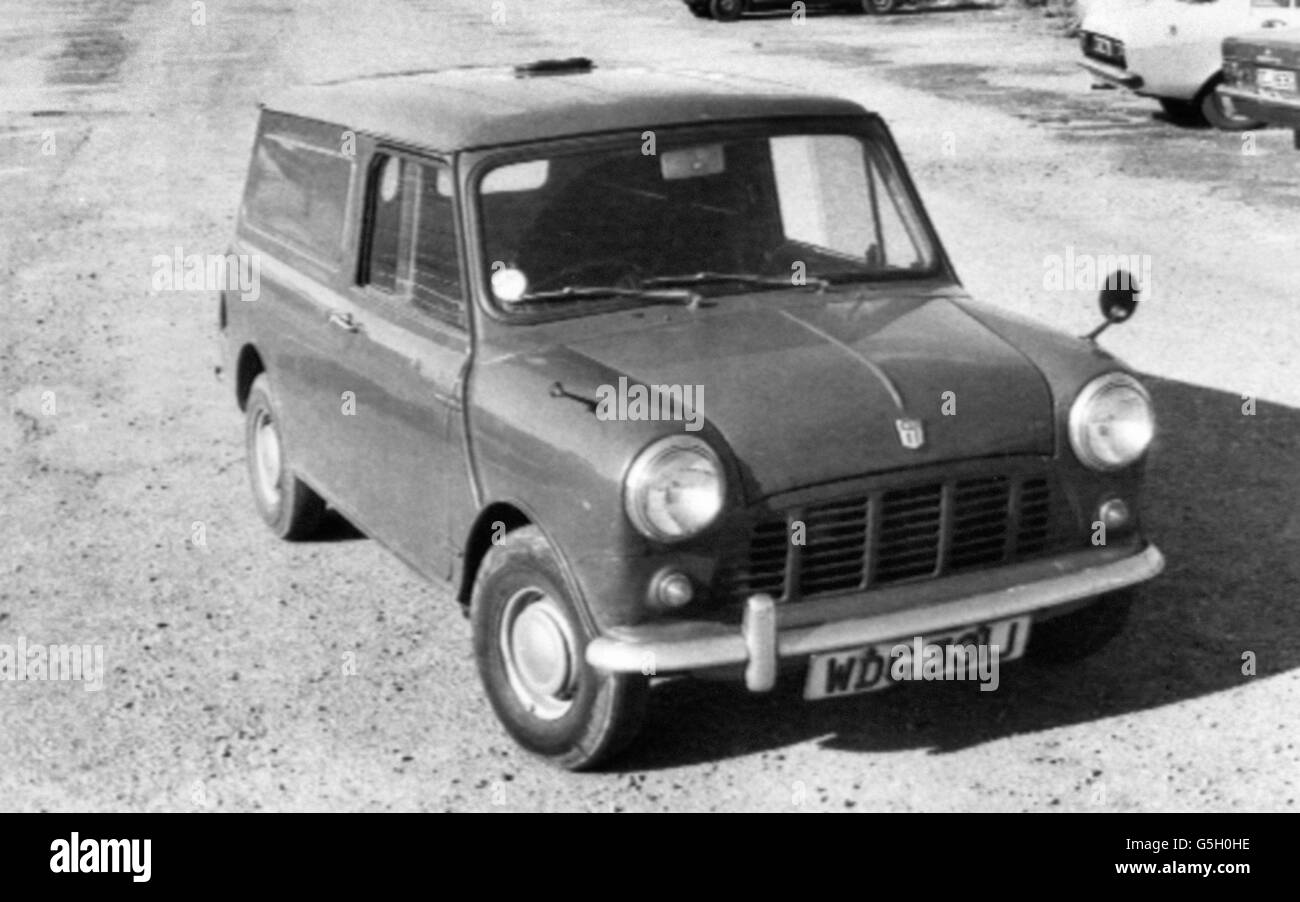 The vehicle belonging to Gloucestershire housewife Pia Overbury, 33 ...