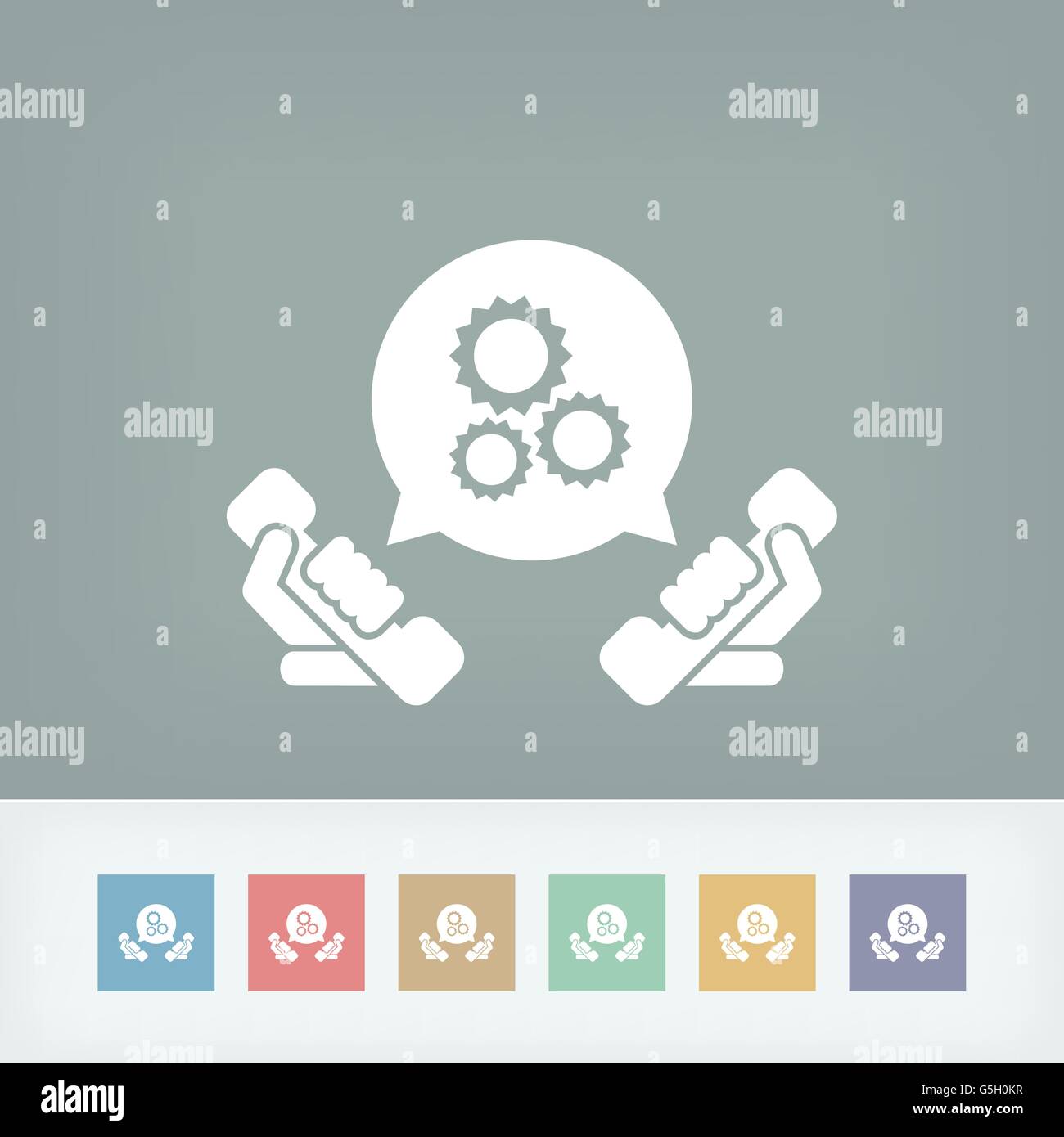 Technical assistance icon Stock Vector Image & Art - Alamy
