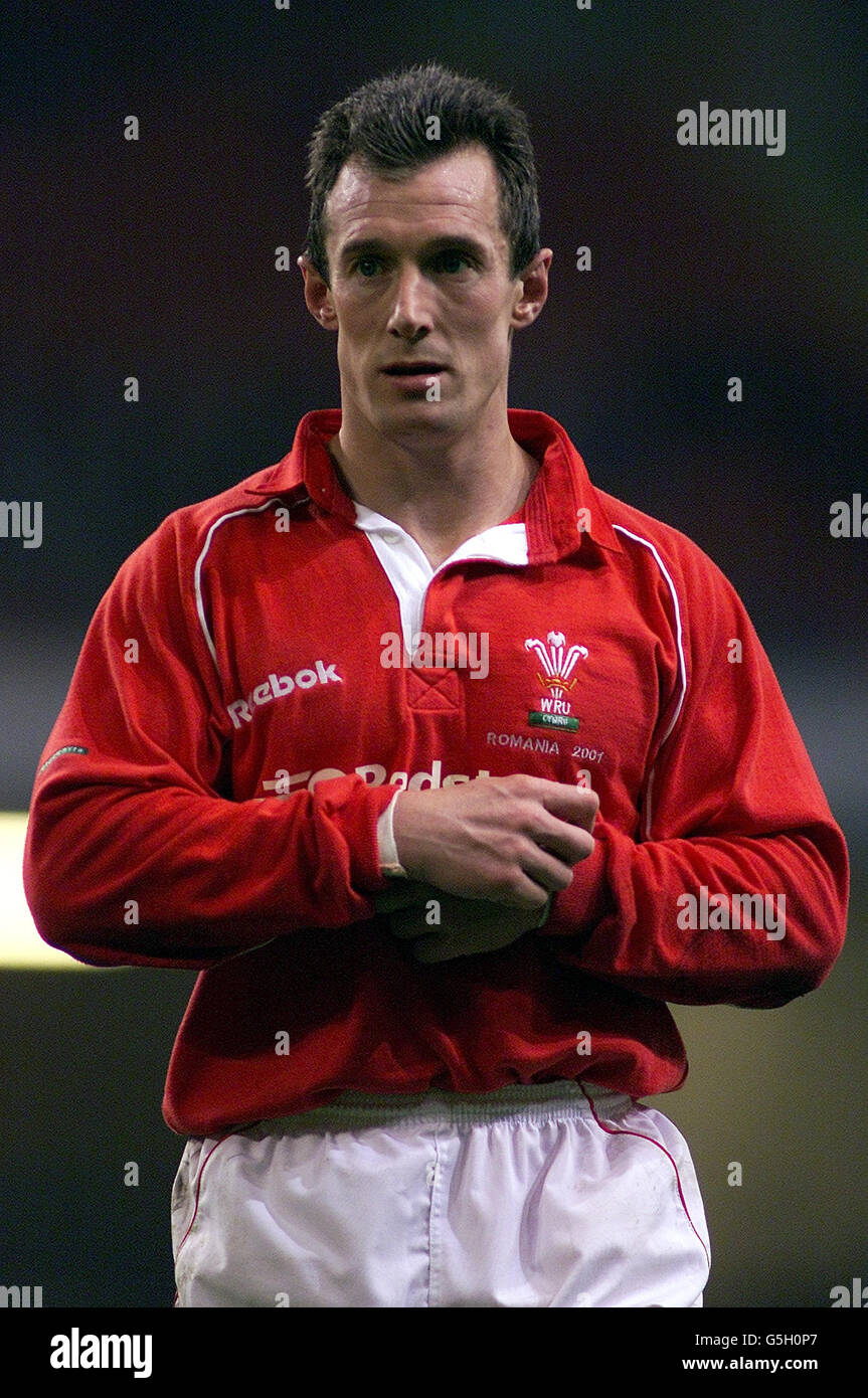 Wales v romania robert howley hi-res stock photography and images - Alamy