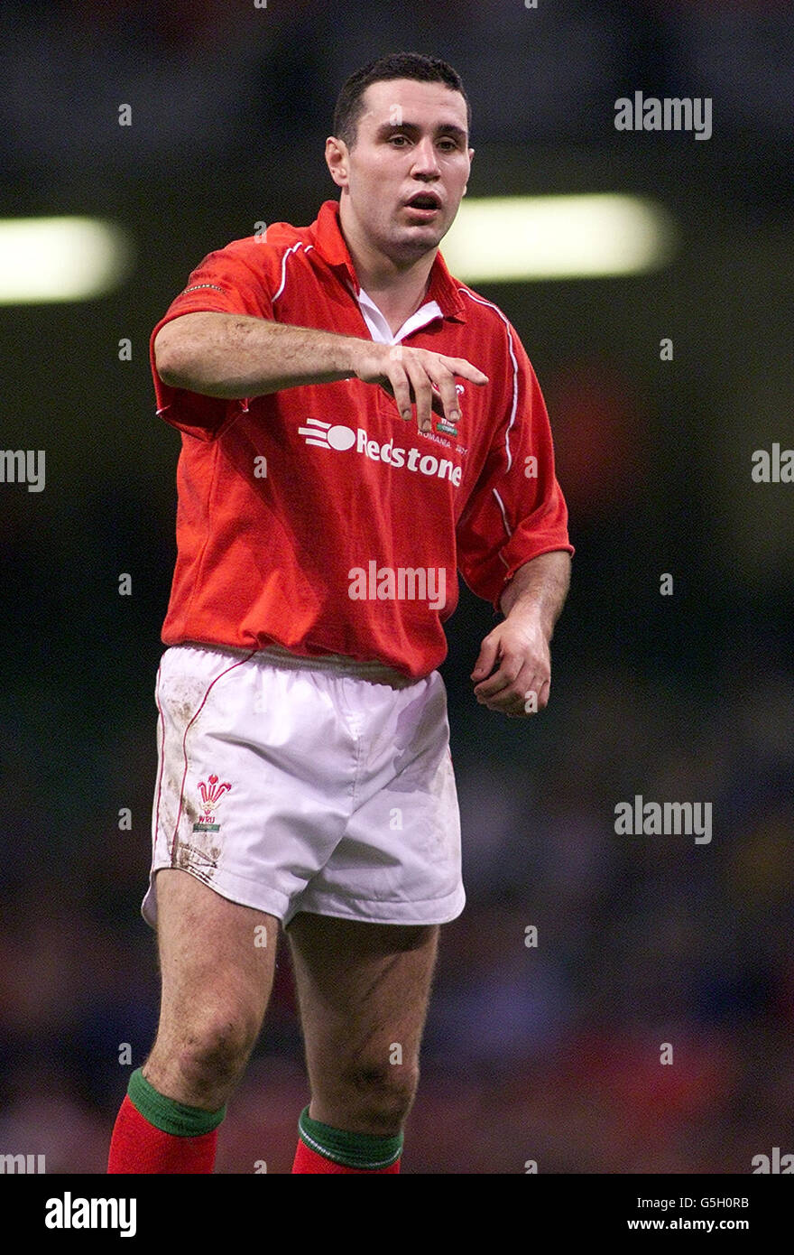 Wales v Romania Stephen Jones Stock Photo - Alamy