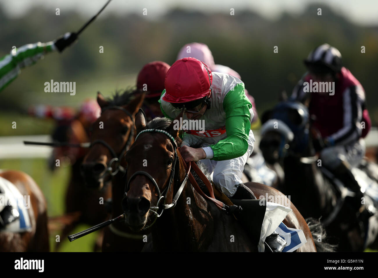 Horse Racing - Leicester Races Stock Photo - Alamy