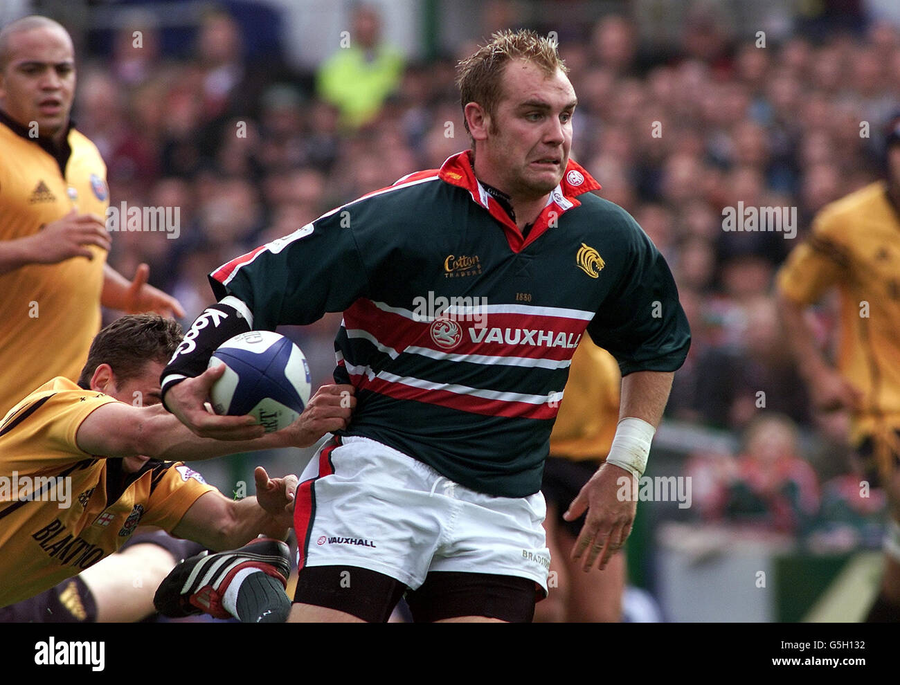 Andy Goode - Leicester Tigers, in action against Bath in the Zurich ...