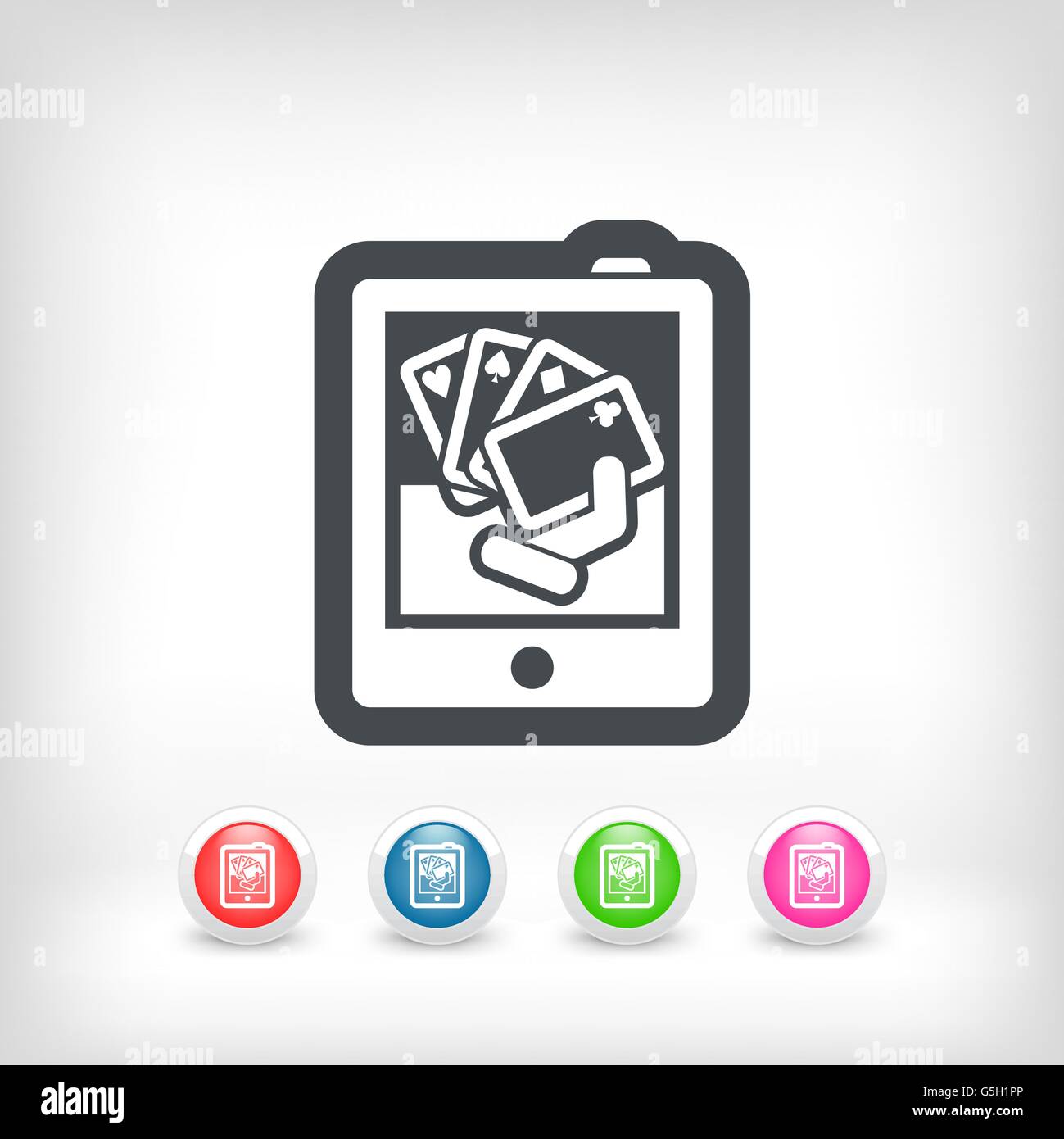 Poker game icon Stock Vector Image & Art - Alamy