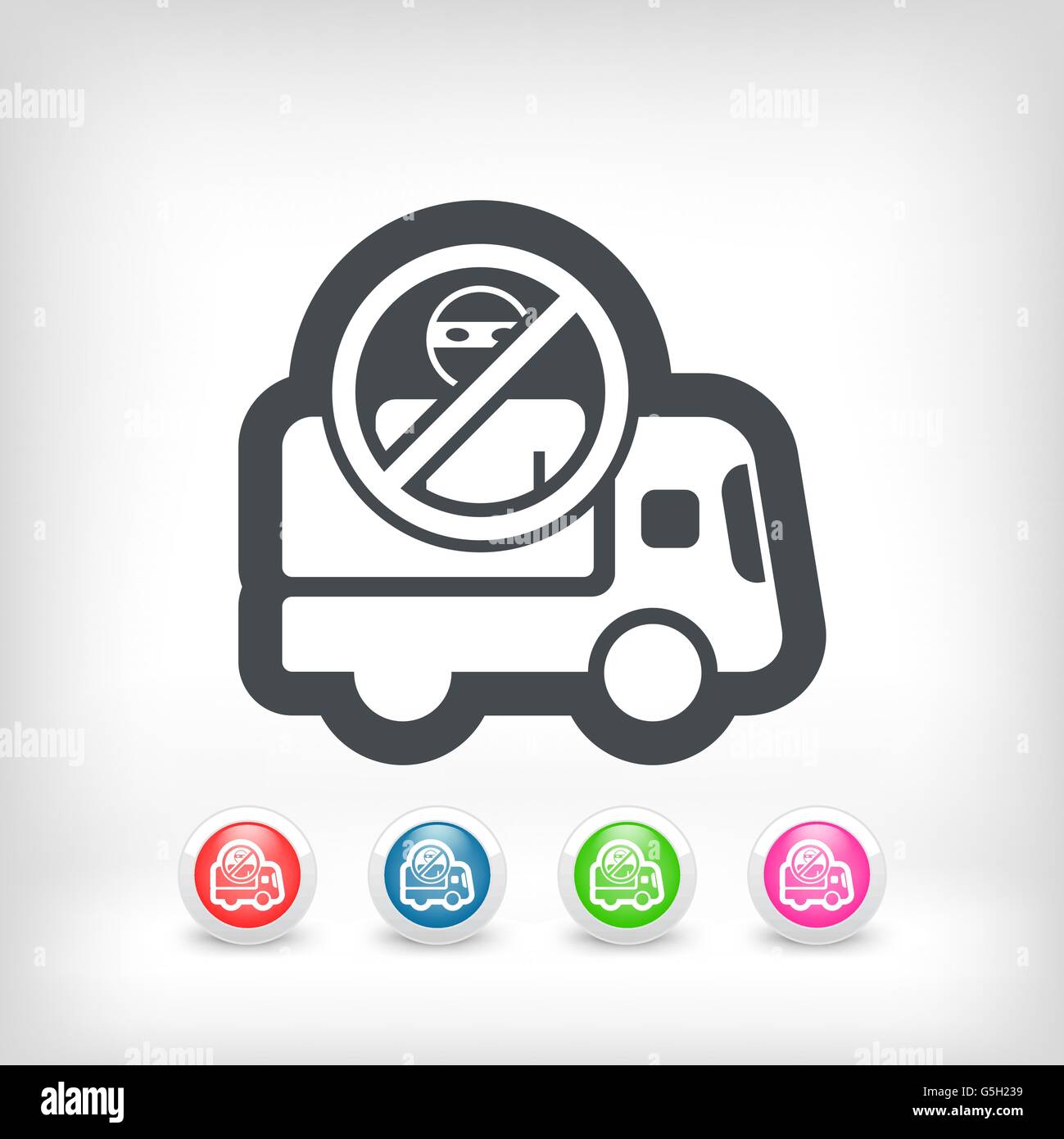 Security transport icon Stock Vector Image & Art - Alamy