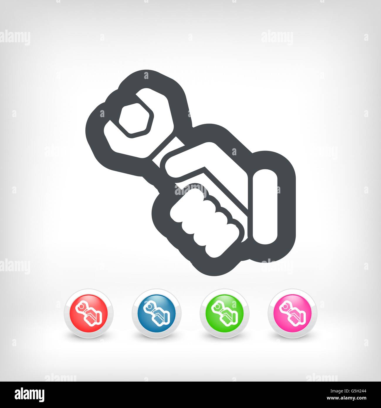 Worker concept symbol Stock Vector Image & Art - Alamy