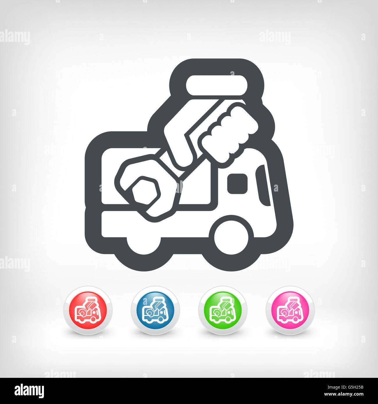 Technical van Stock Vector Images - Alamy