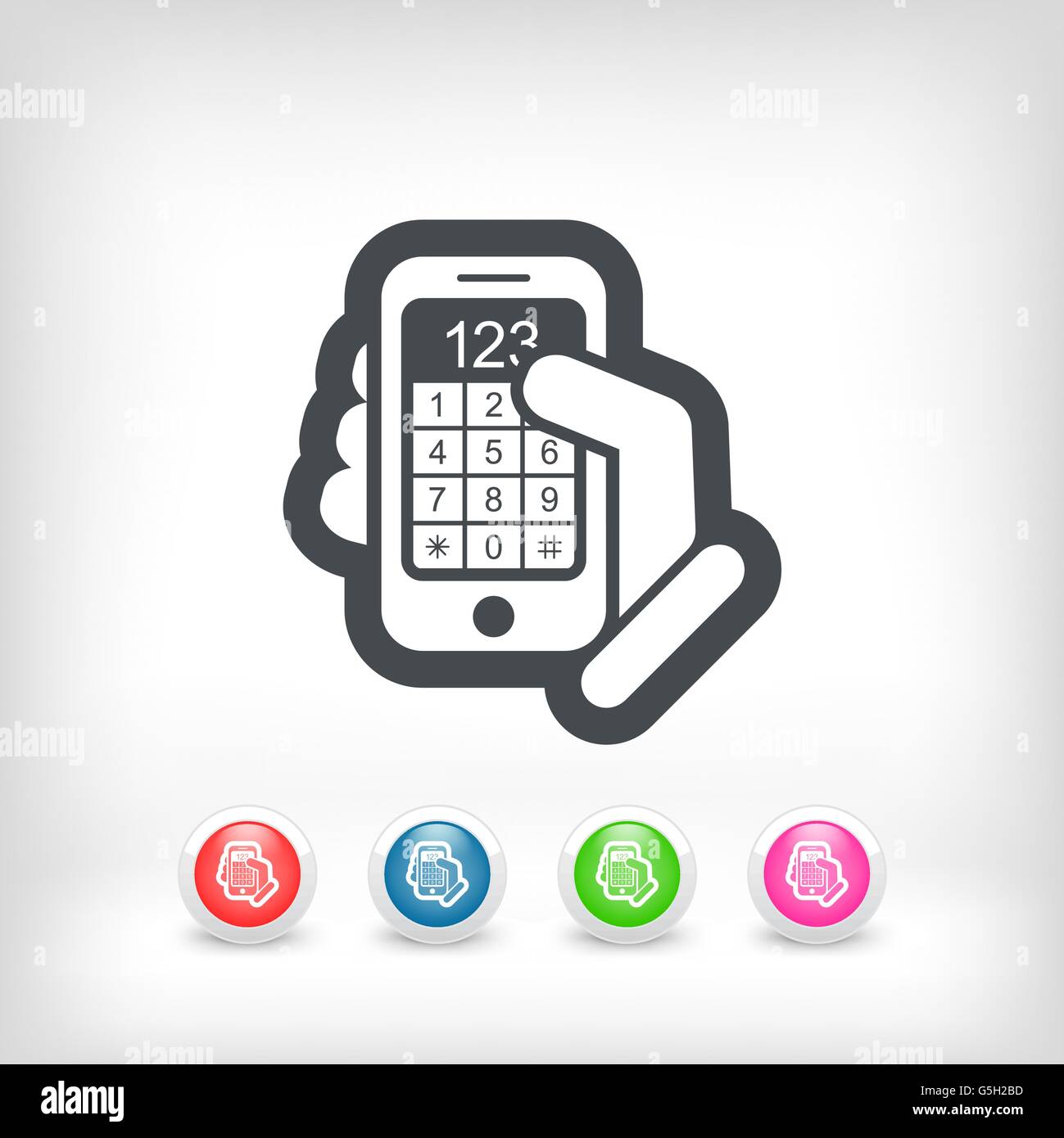 Call phone icon Stock Vector Image & Art - Alamy