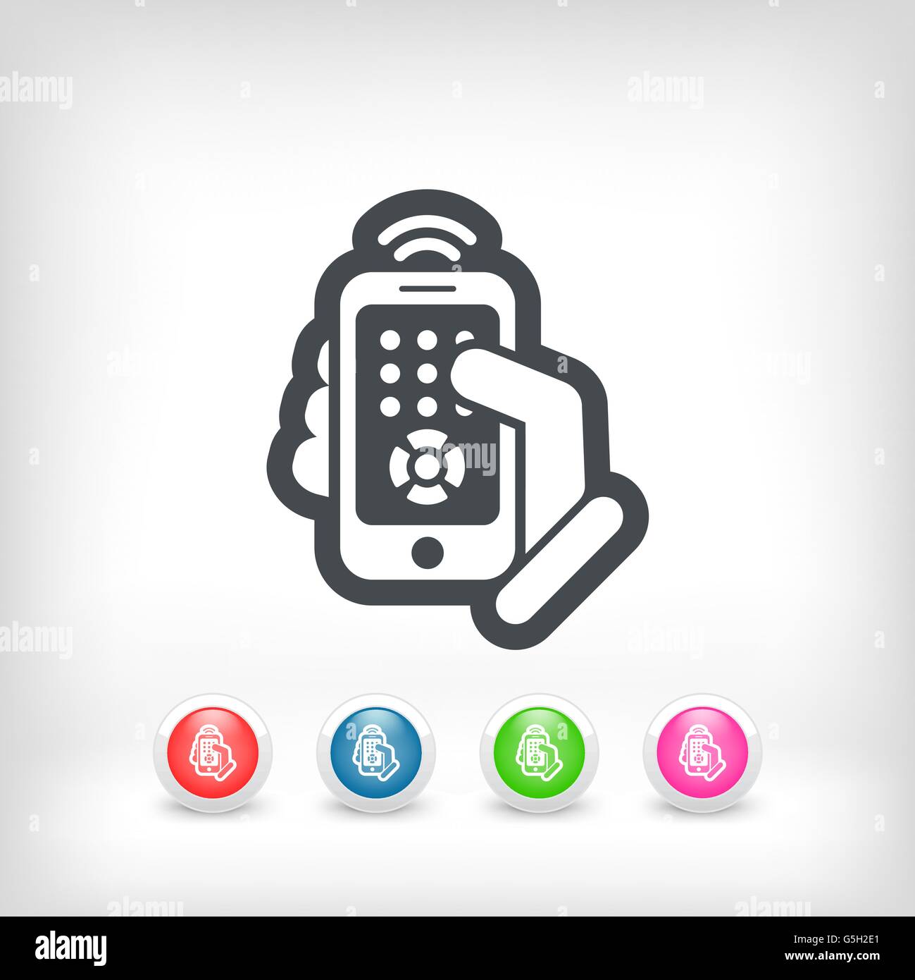 Changing the channel Stock Vector Images - Alamy