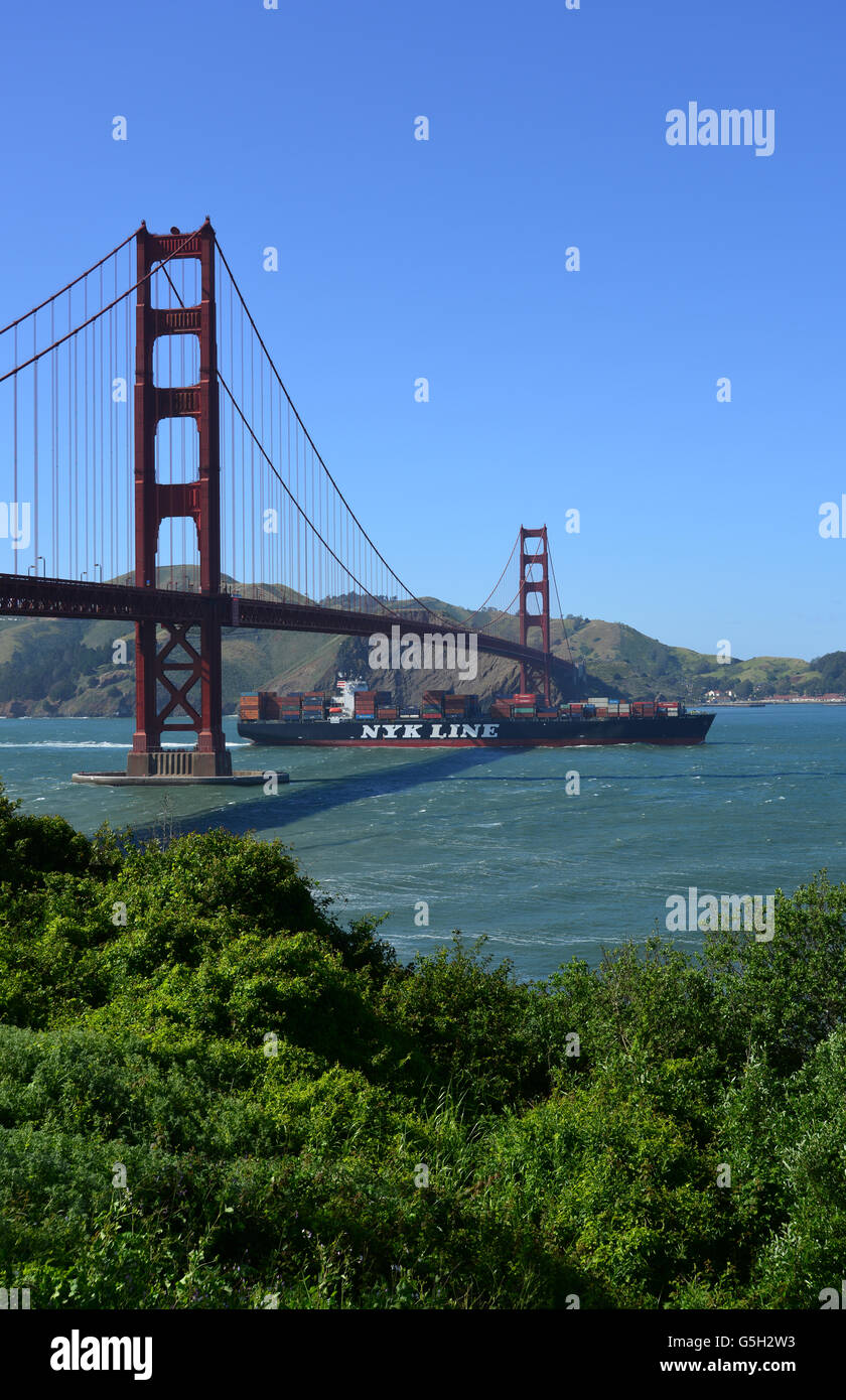 USA, California, Golden Gate Bridge Stock Photo - Alamy