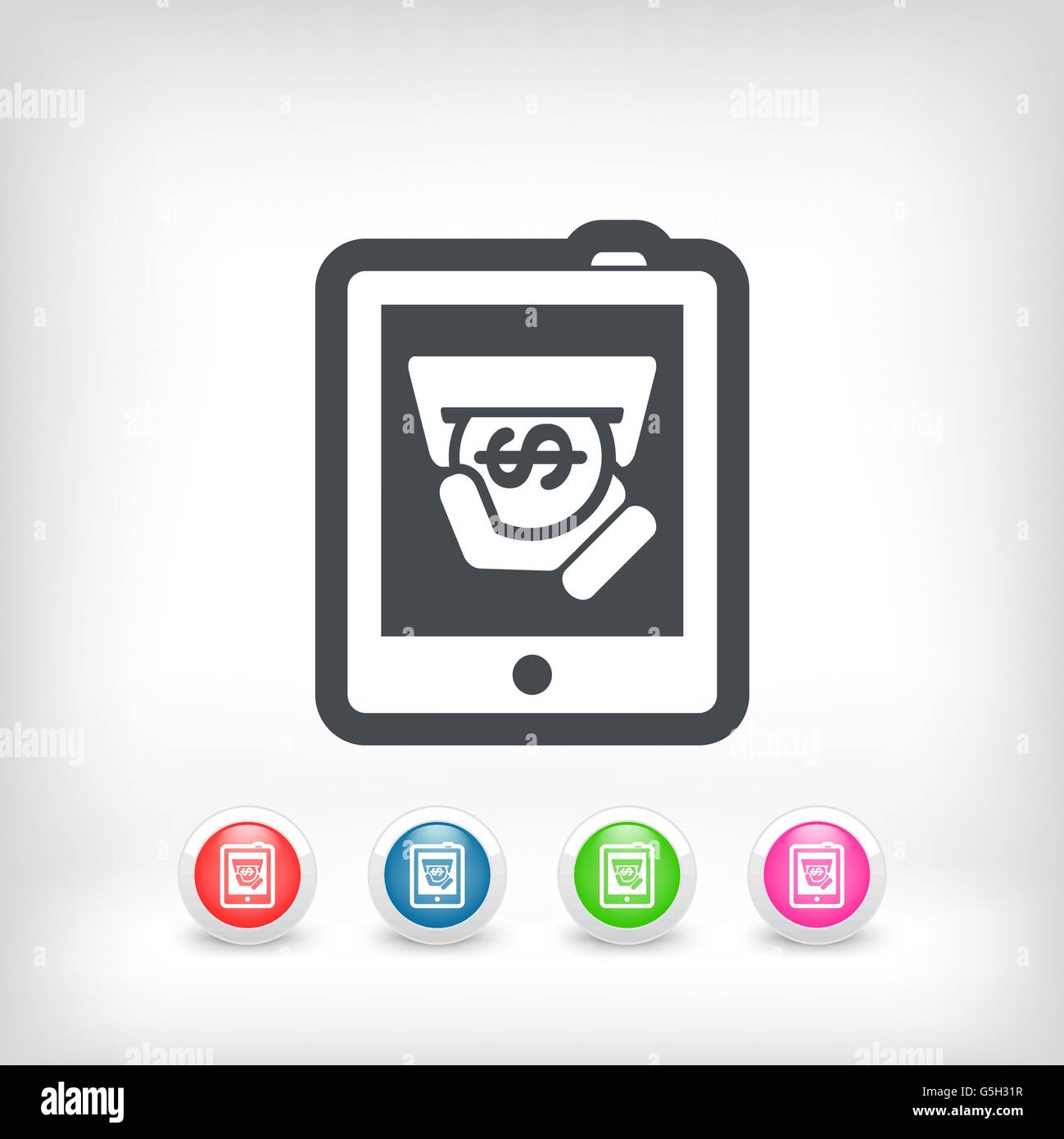 Tablet store icon Stock Vector Image & Art - Alamy