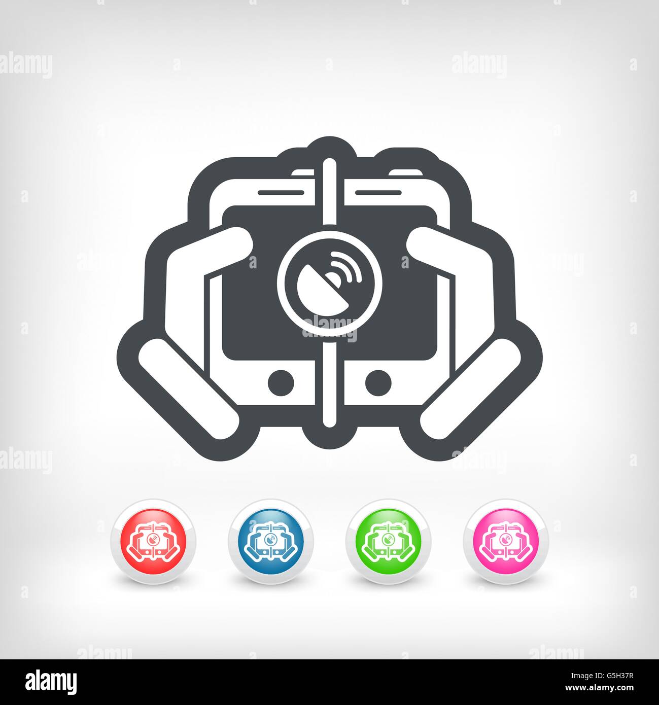 Mobile connection icon hi-res stock photography and images - Alamy