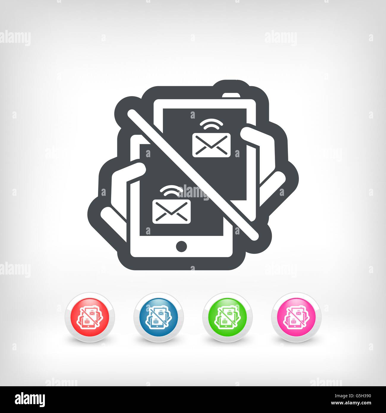Web message icon Stock Vector Image & Art - Alamy