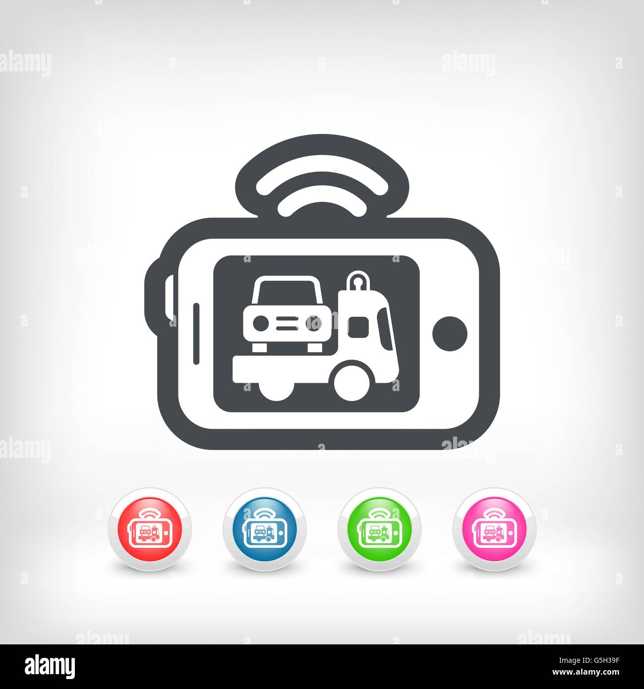 Mobile car assistance Stock Vector Image & Art - Alamy