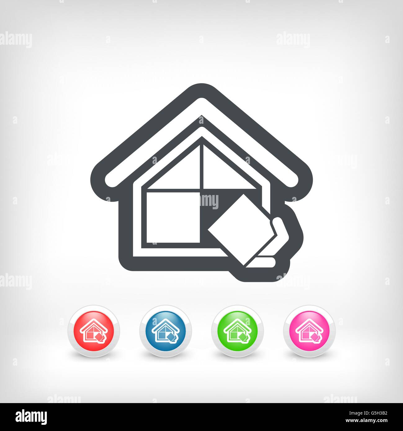 Construction company symbol Stock Vector Image & Art - Alamy