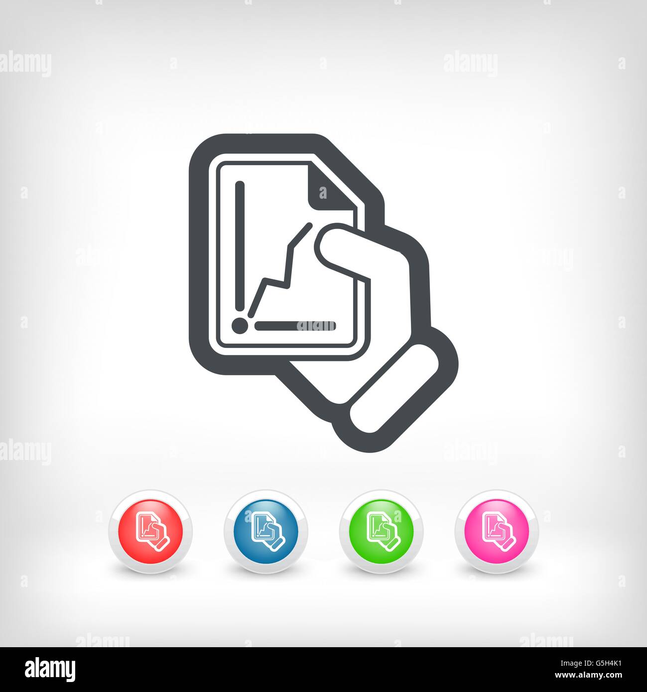 Infographic document concept Stock Vector Image & Art - Alamy