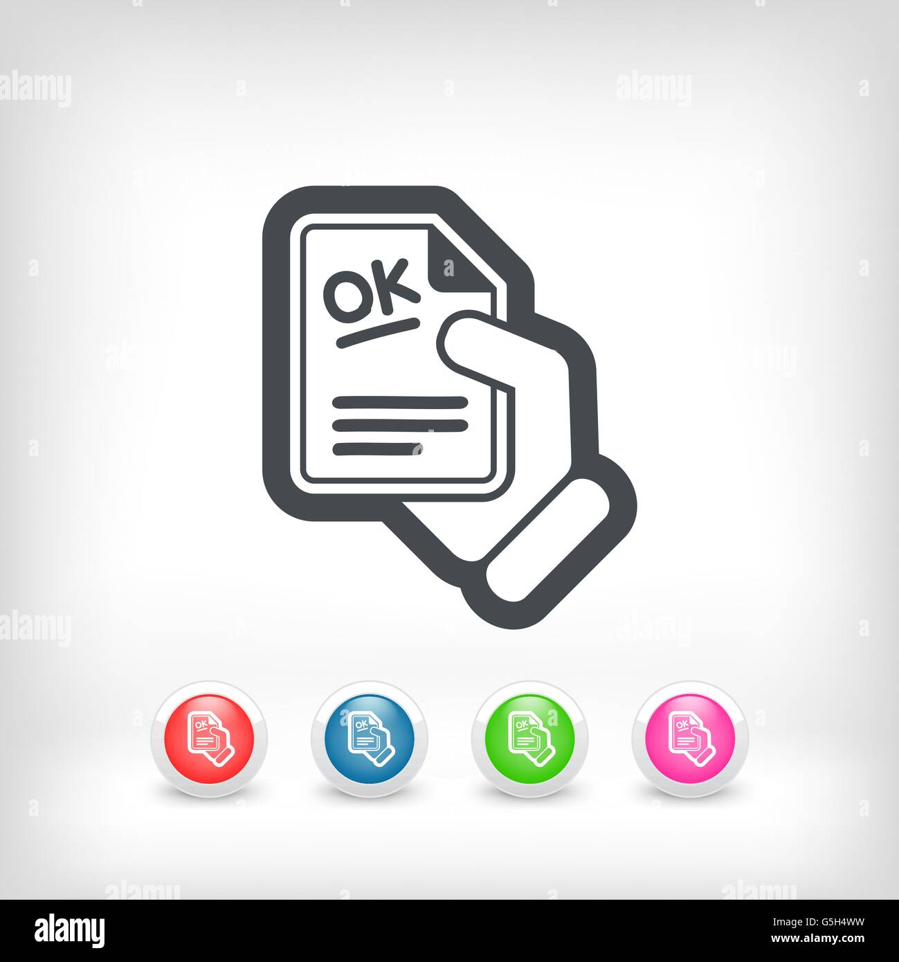 Good work evaluation Stock Vector Images - Alamy
