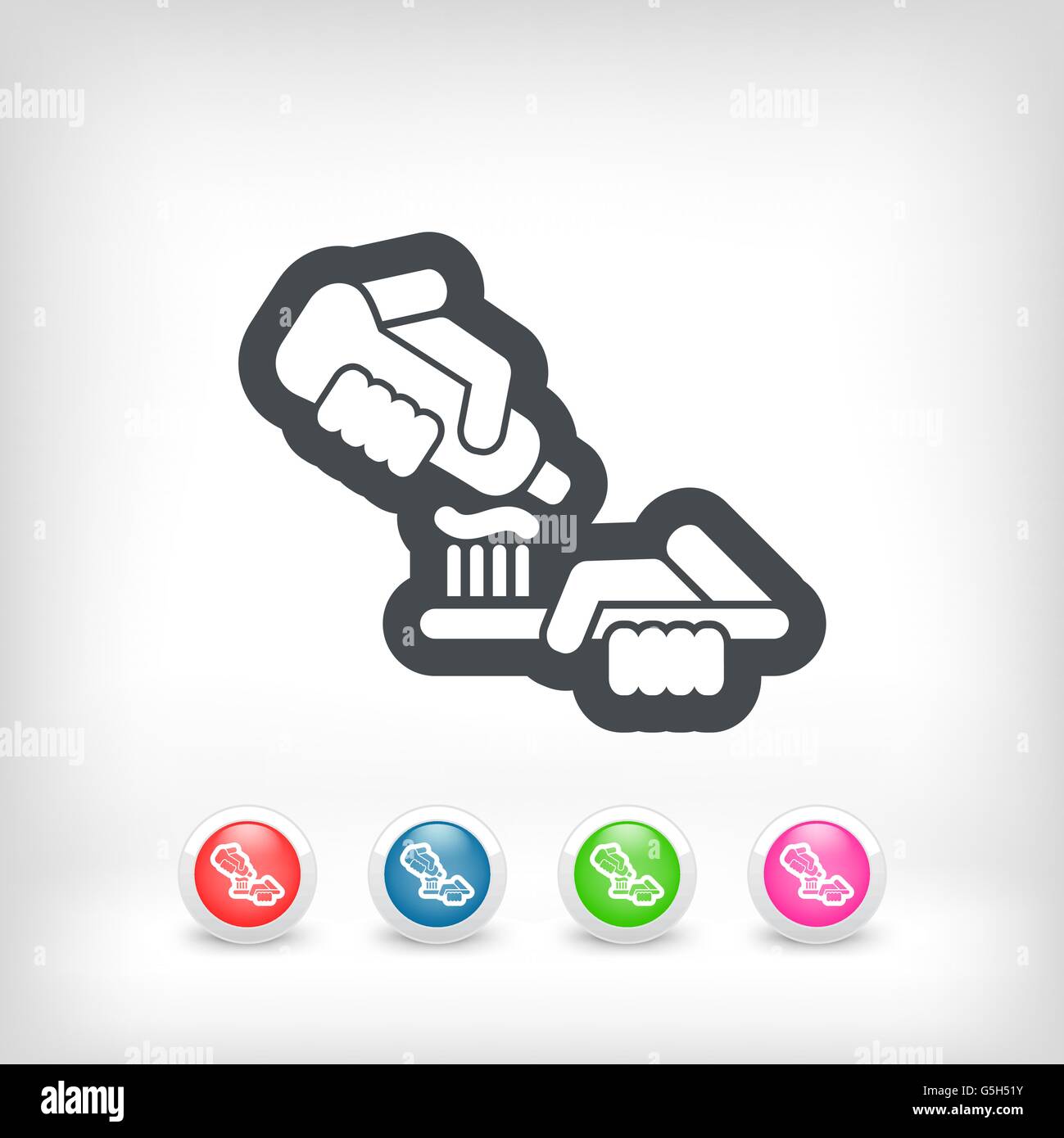 Cleaning toilet toothbrush Stock Vector Images - Alamy
