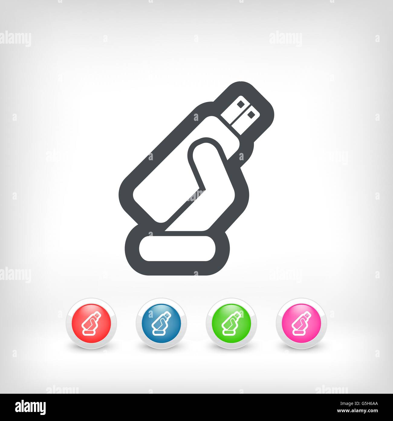 Usb memory icon Stock Vector Image & Art - Alamy