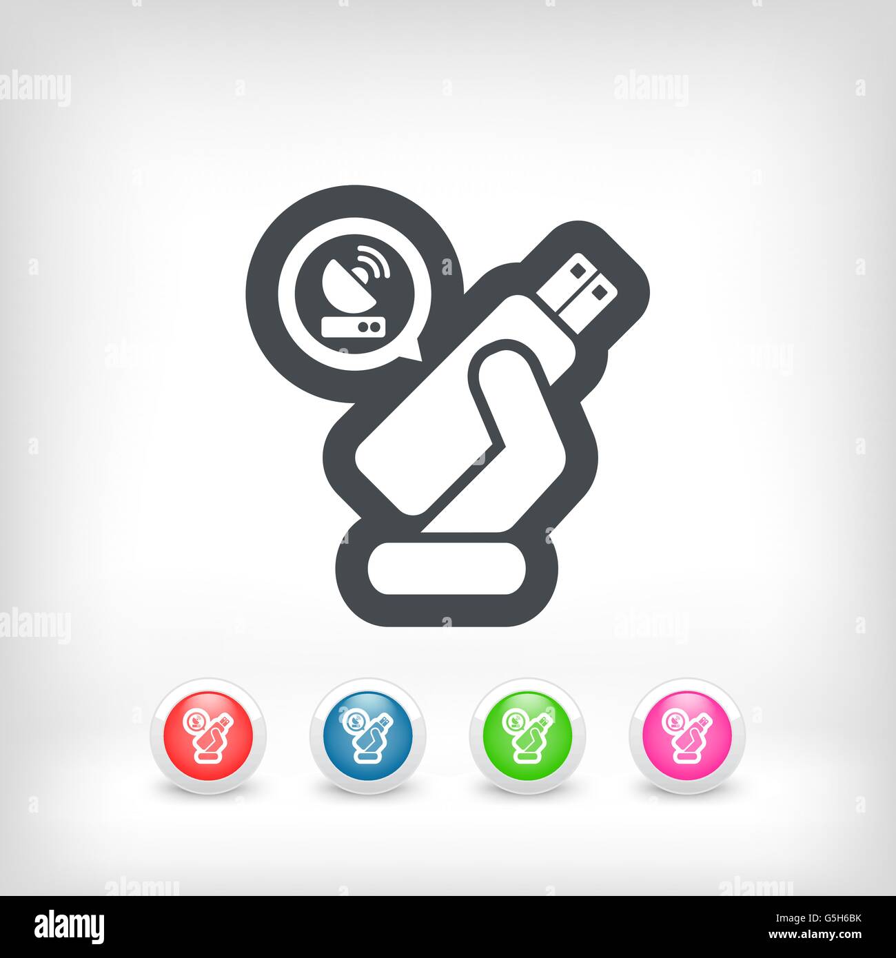 Usb internet key Stock Vector Image & Art - Alamy