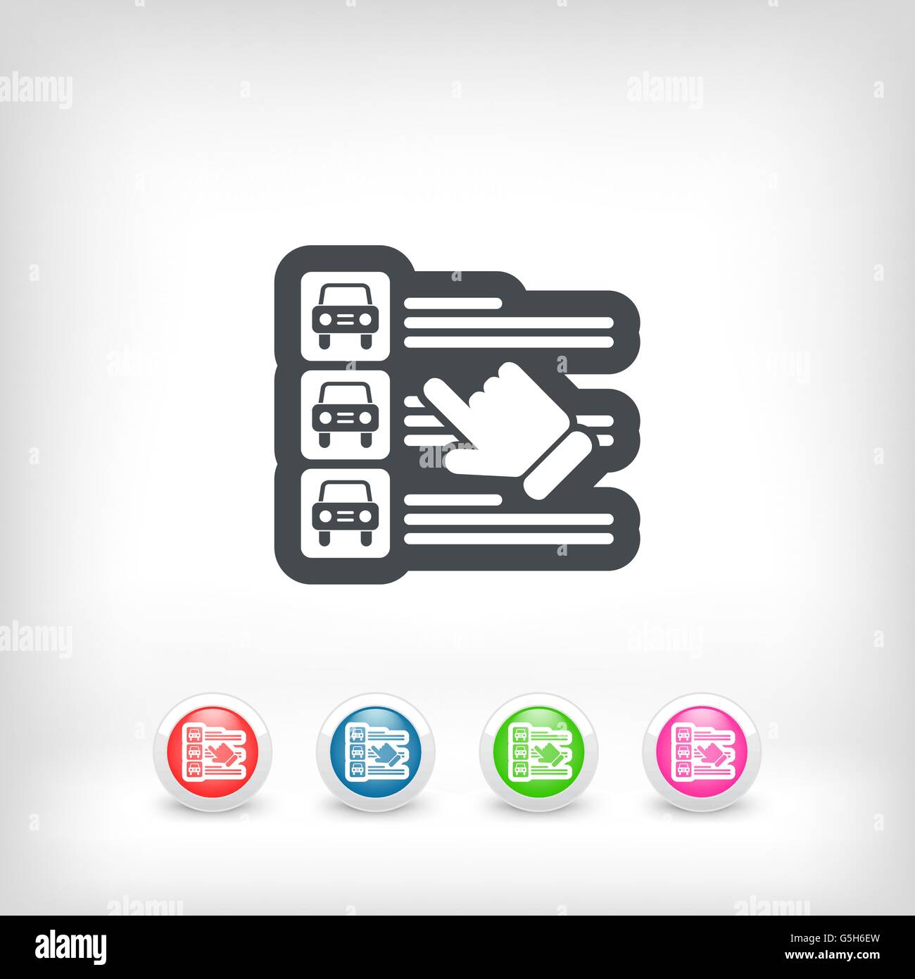 Car list selection Stock Vector Image & Art - Alamy