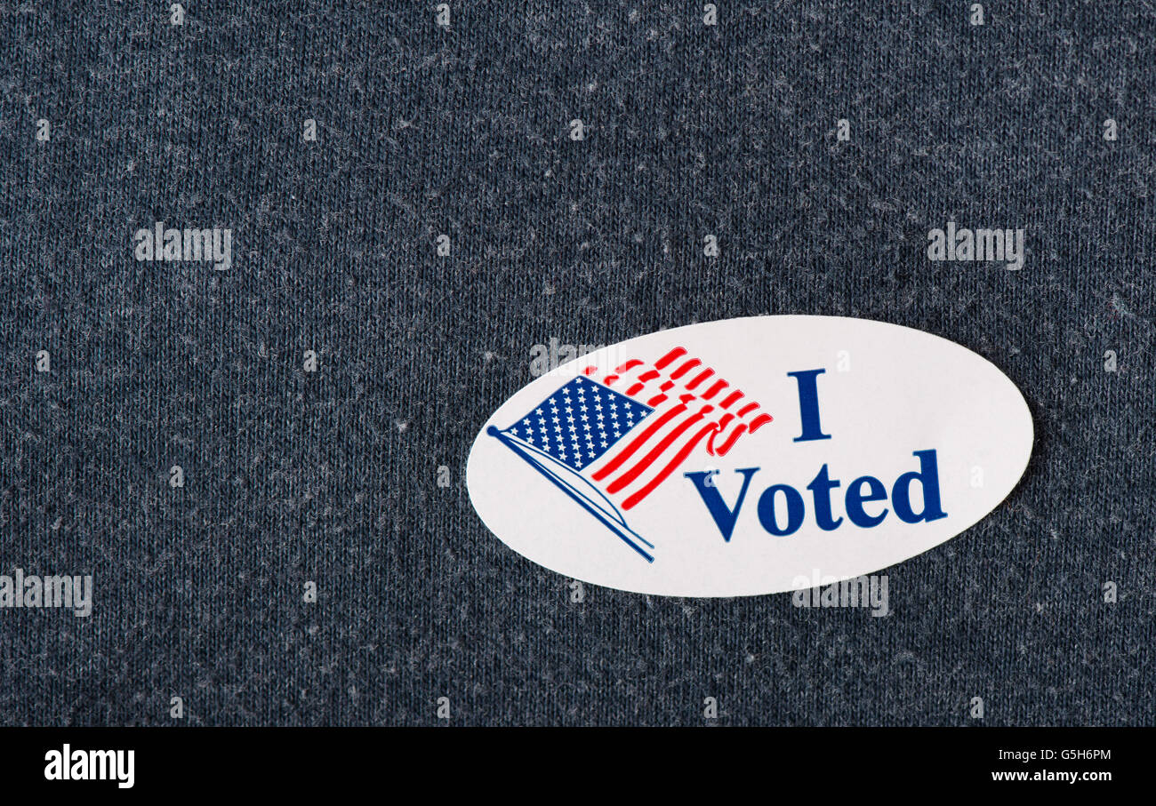 American flag on sticker hi-res stock photography and images - Alamy