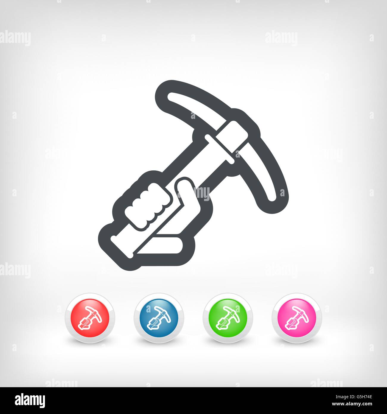 Pickaxe icon hi-res stock photography and images - Alamy