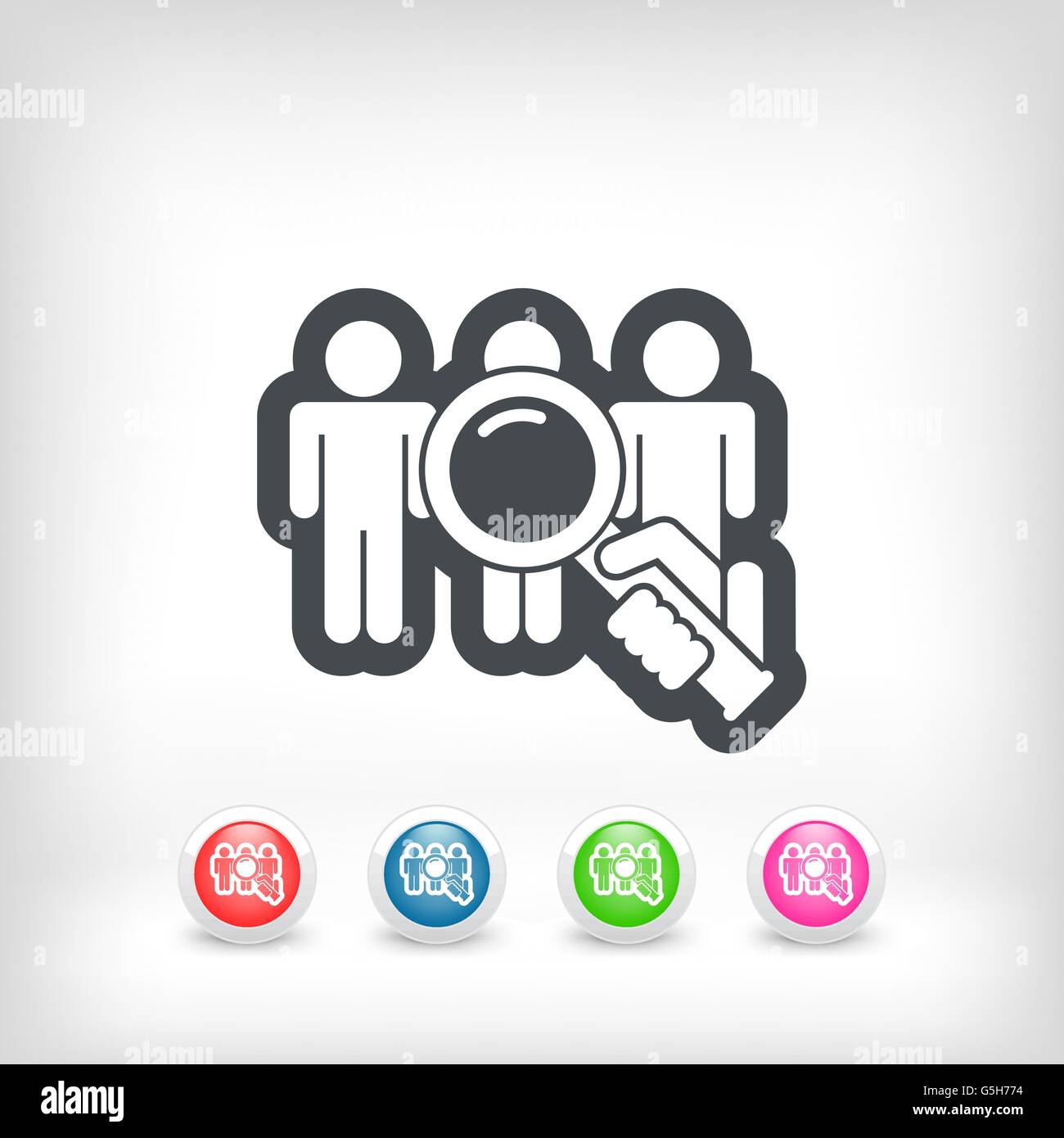 People chosen Stock Vector Images - Alamy
