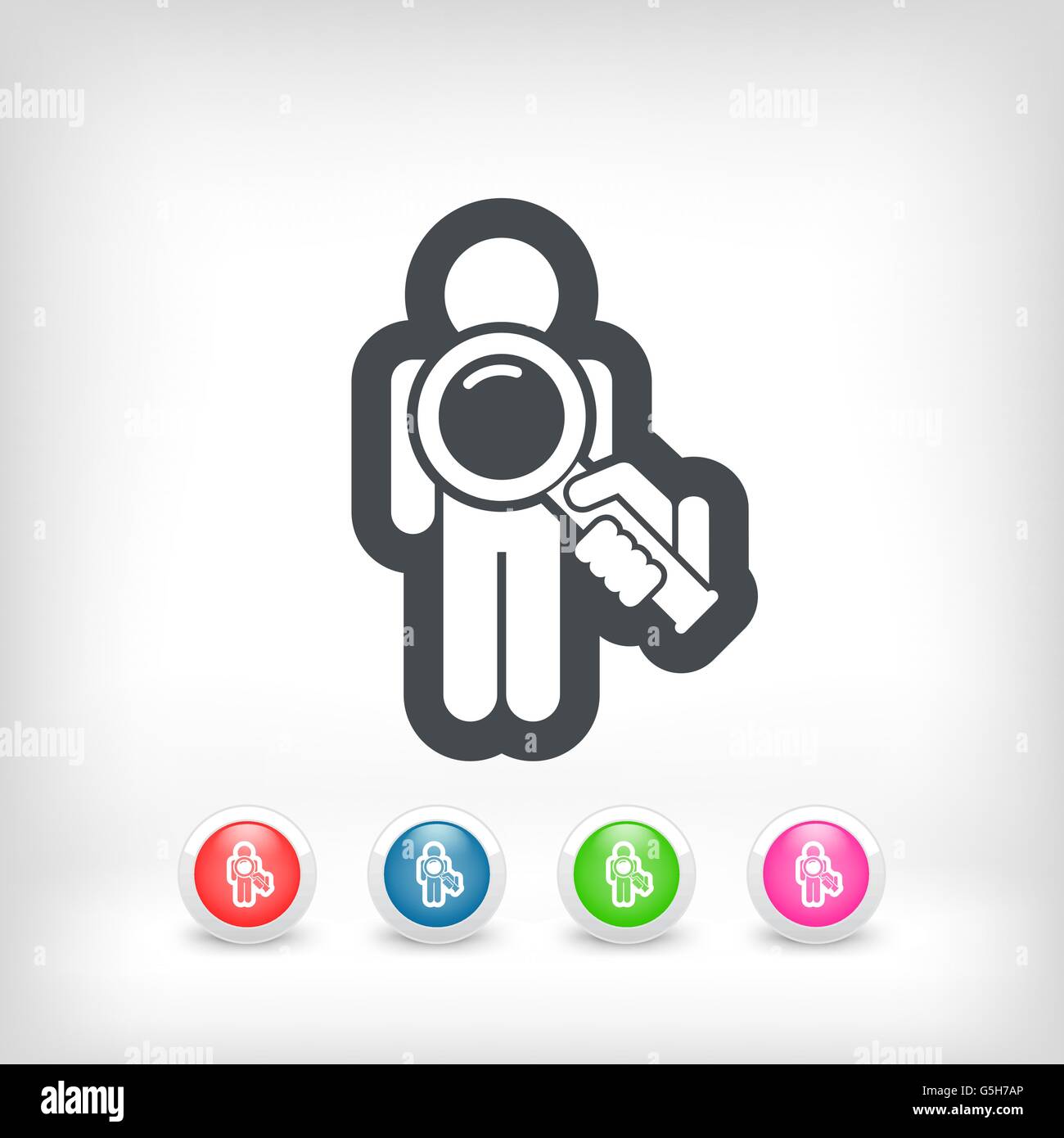 Search of people Stock Vector Image & Art - Alamy