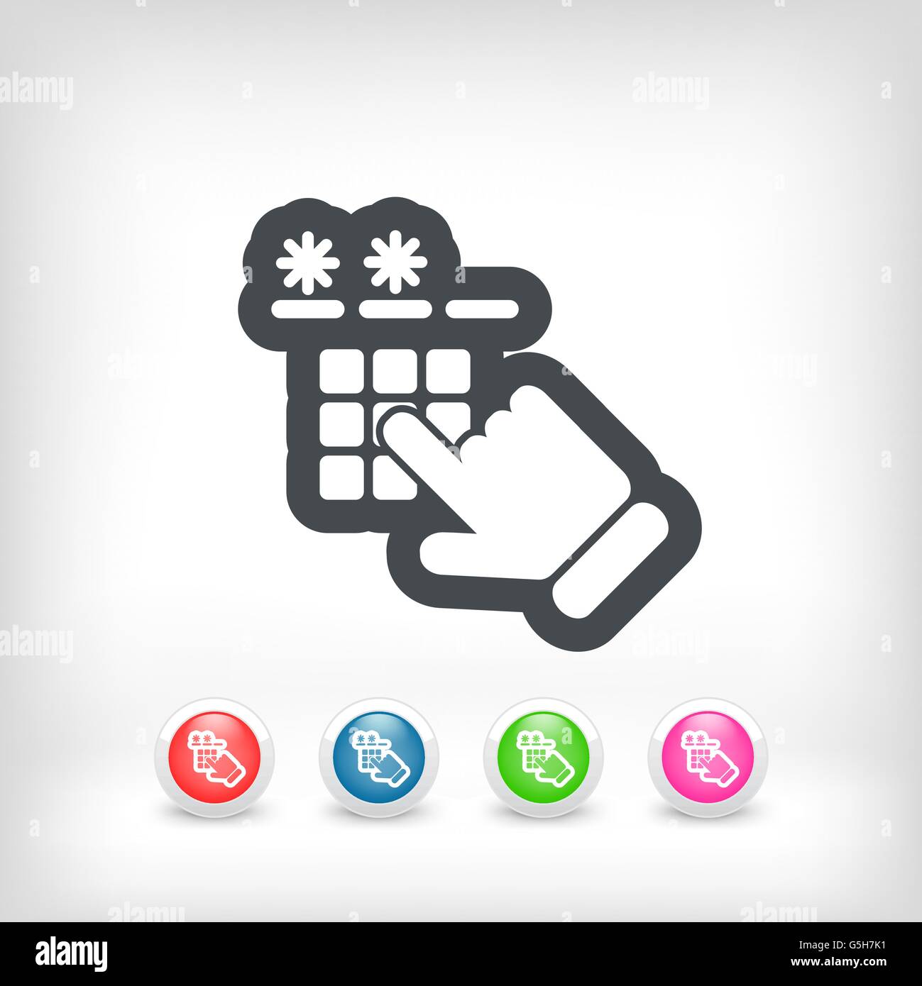 Access code image Stock Vector Images - Alamy
