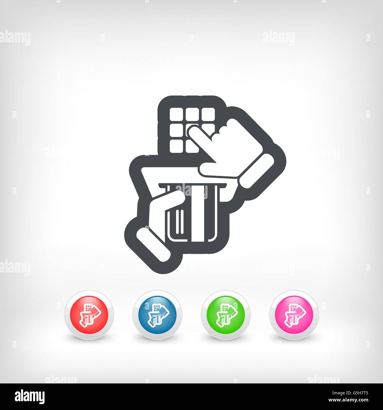 Enter secret code Stock Vector Image & Art - Alamy