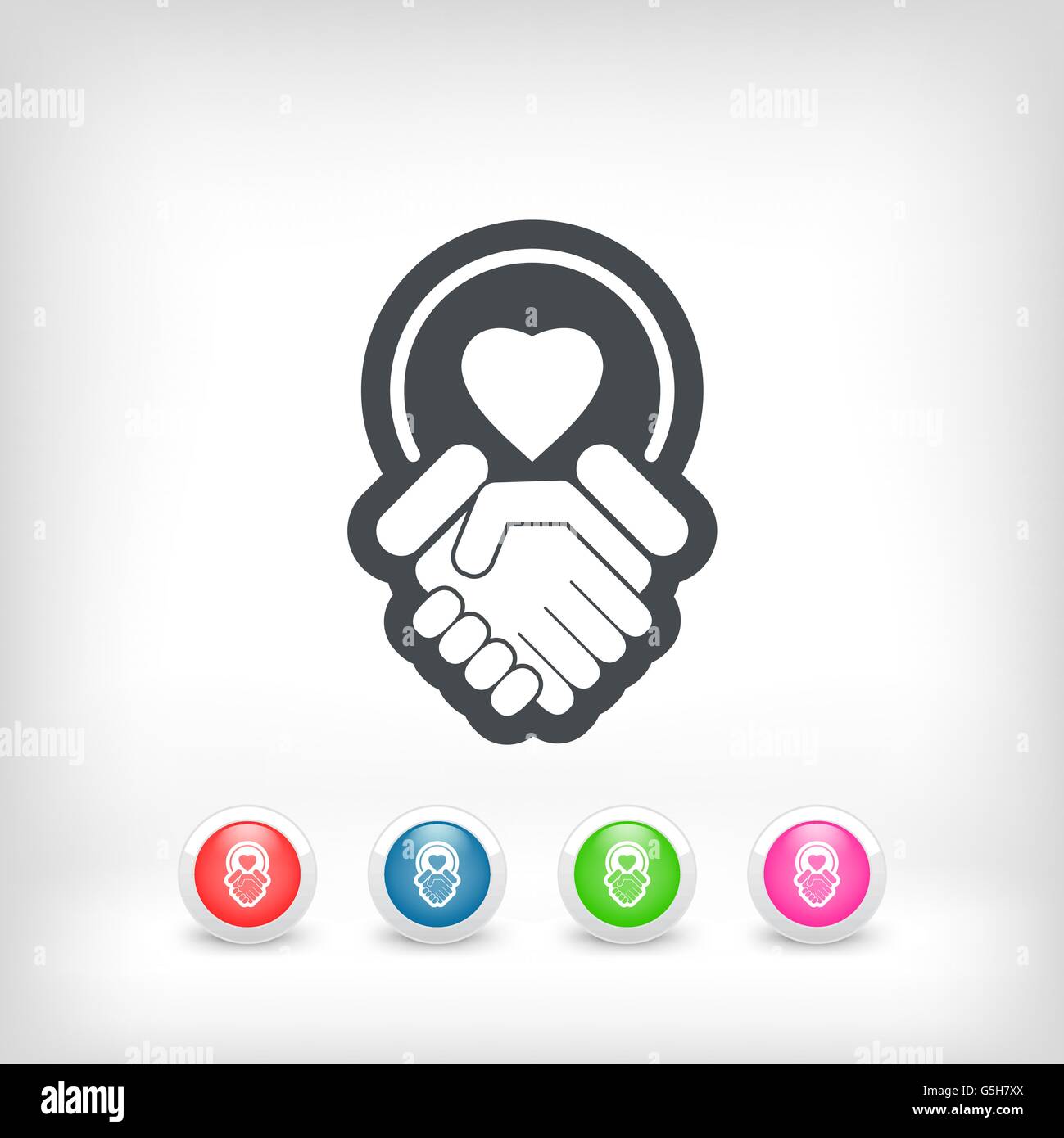 Lovers union icon Stock Vector Image & Art - Alamy