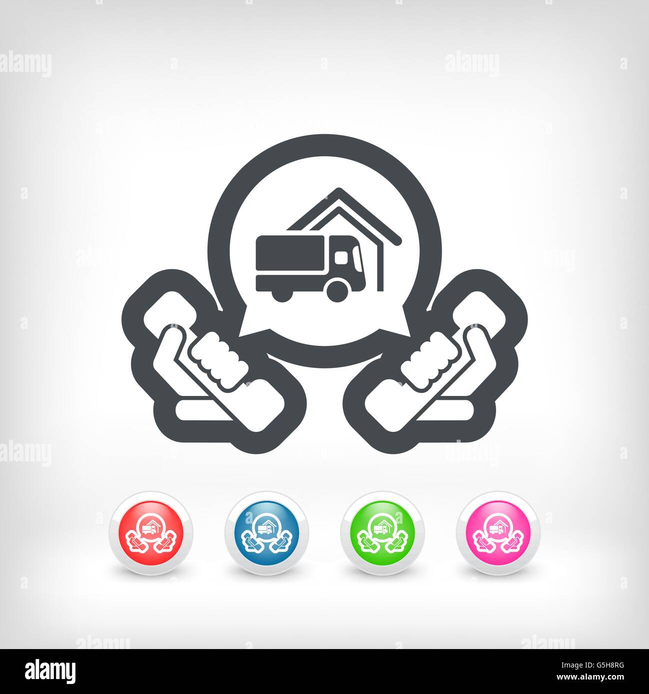 Phone for ordering products Stock Vector Image & Art - Alamy