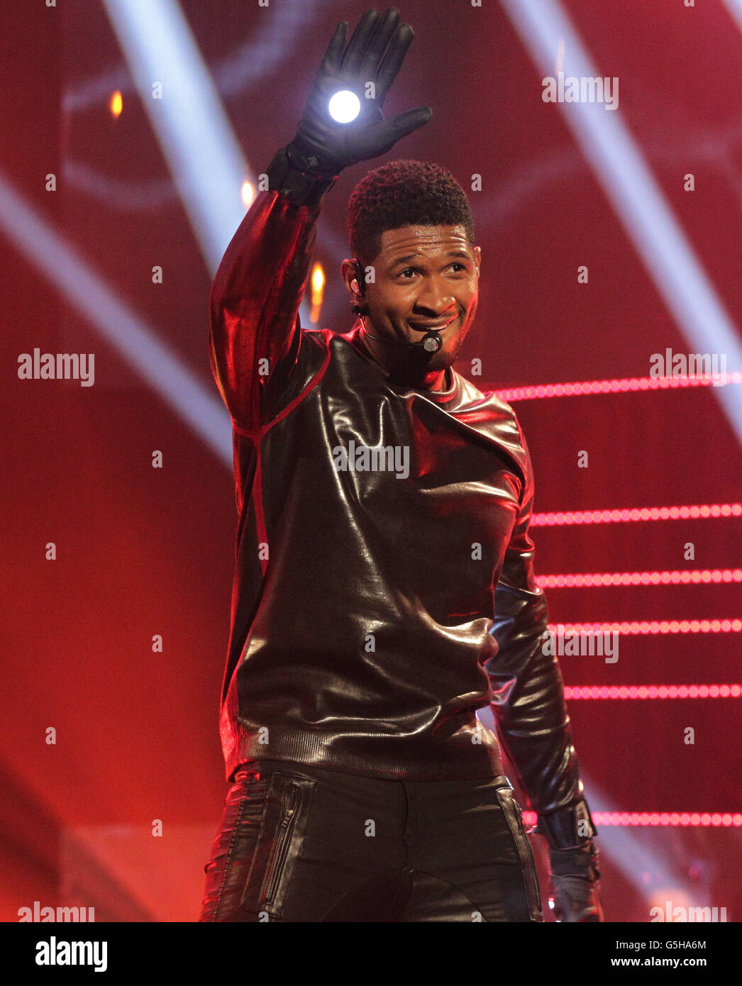 Guest Usher performing during filming of The Graham Norton Show (TX: 22 ...