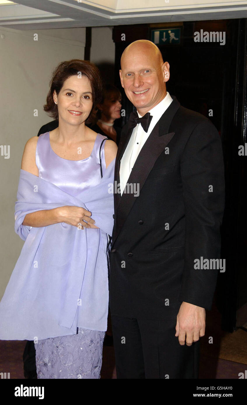 Duncan goodhew arrives at the savoy hotel in london hi-res stock ...